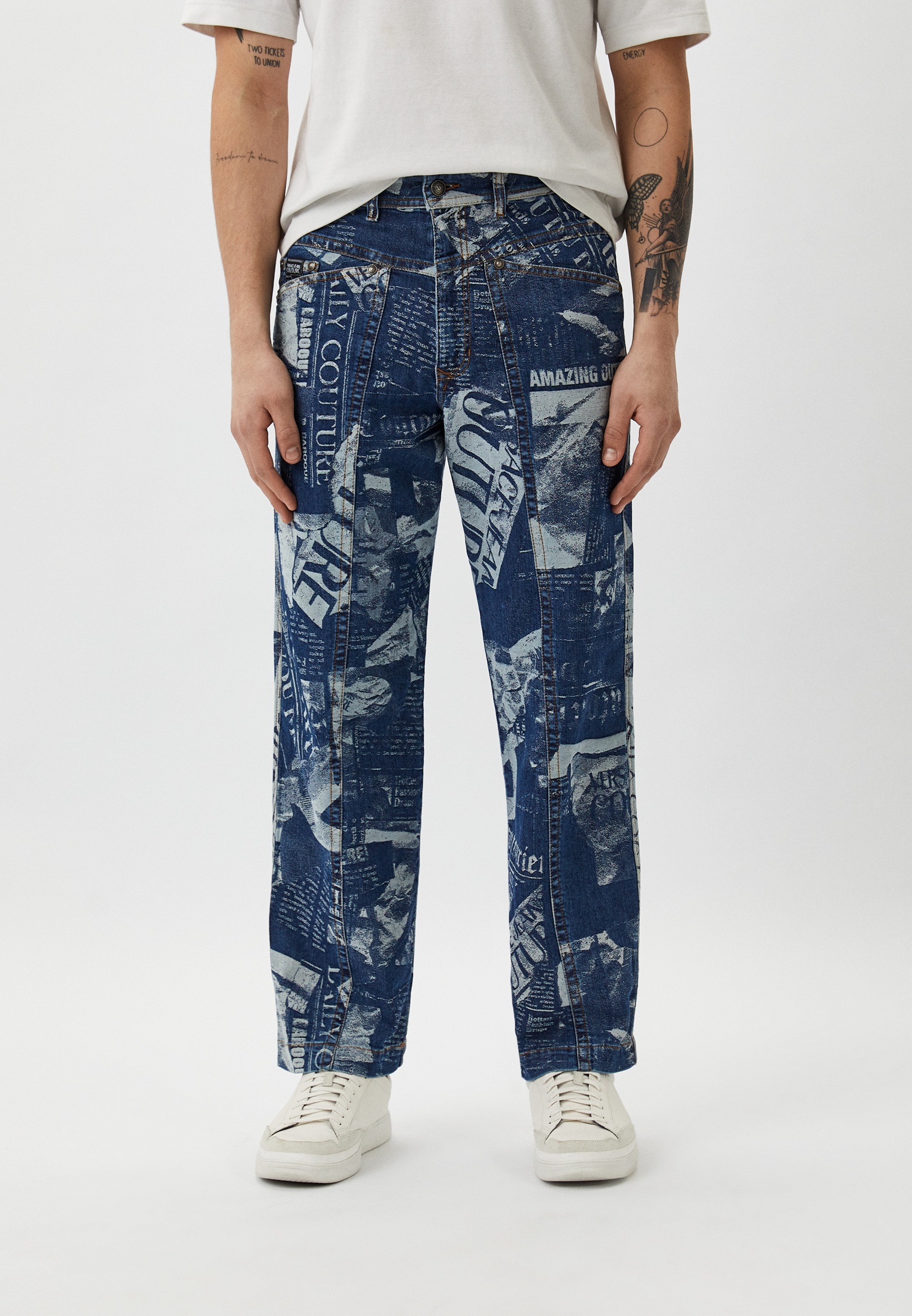 Джинсы Versace Jeans Couture, цвет: синий, RTLADJ854701 — купить в ...