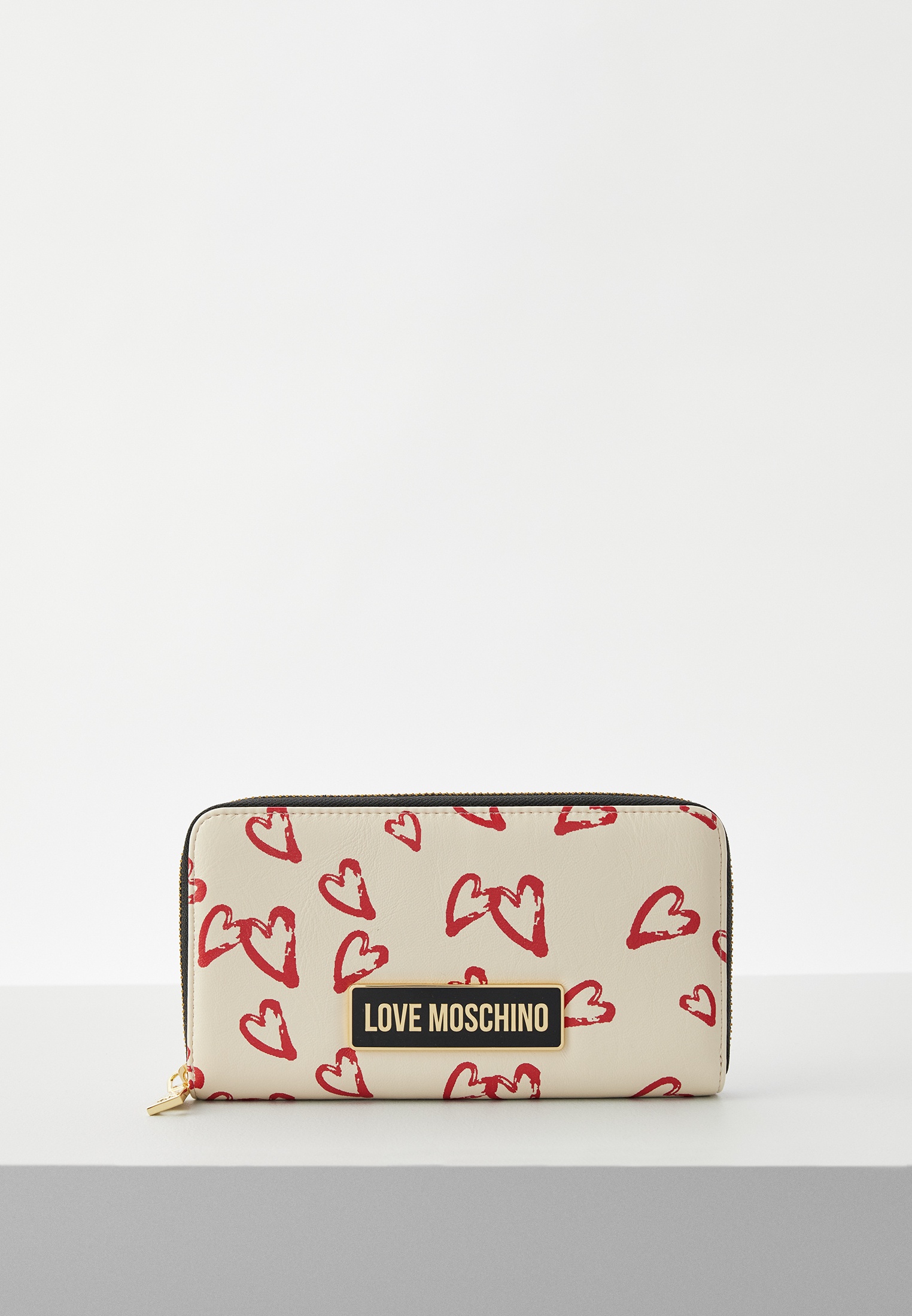 Кошелек Love Moschino, цвет: бежевый, RTLADJ978501 — купить в интернет ...