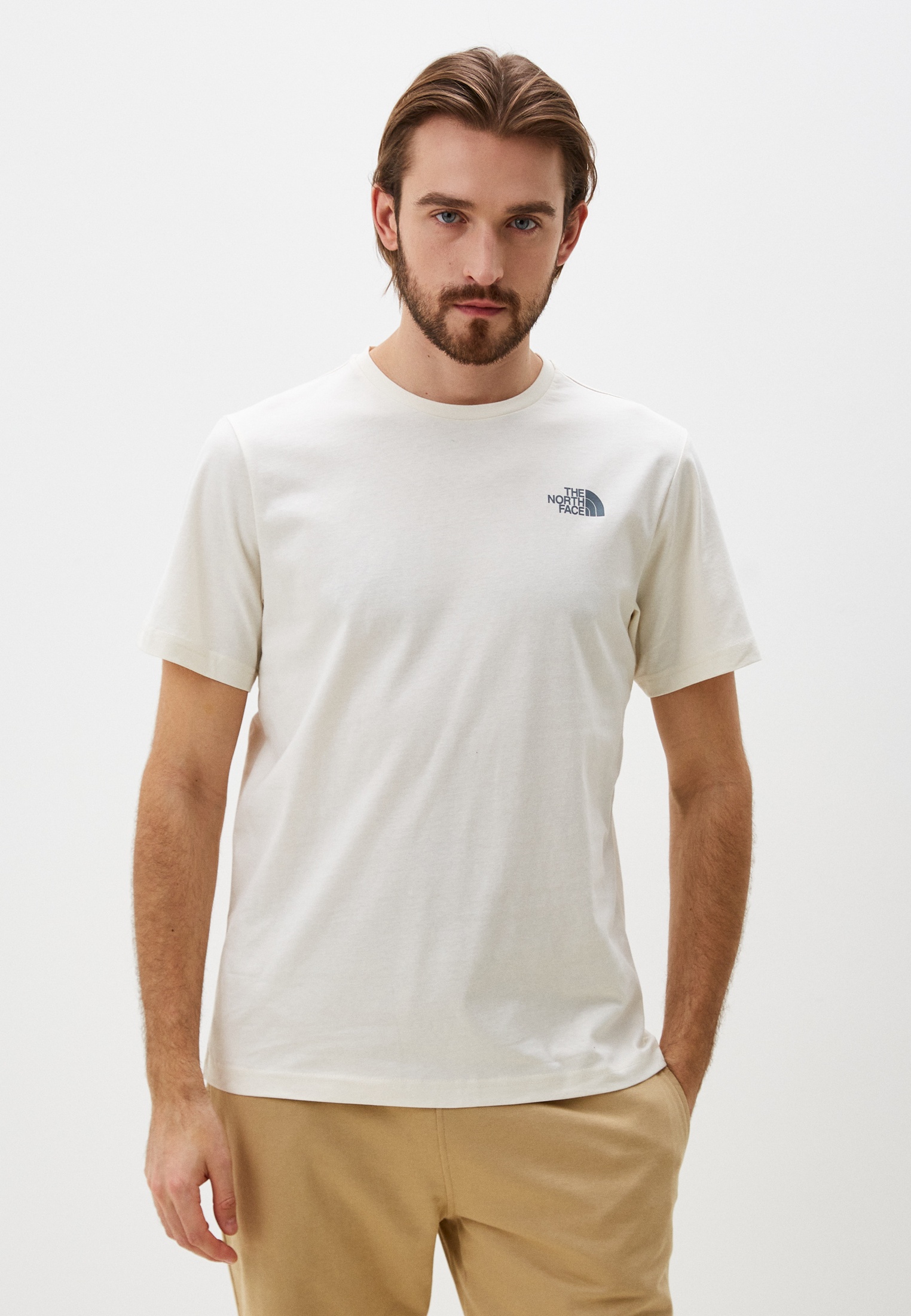 Футболка The North Face M S/S Redbox Tee, цвет: белый, RTLADK070101 ...