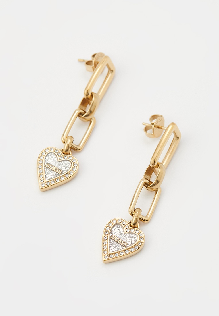 Серьги Guess, цвет: золотой, RTLADK099701 — купить в интернет-магазине ...