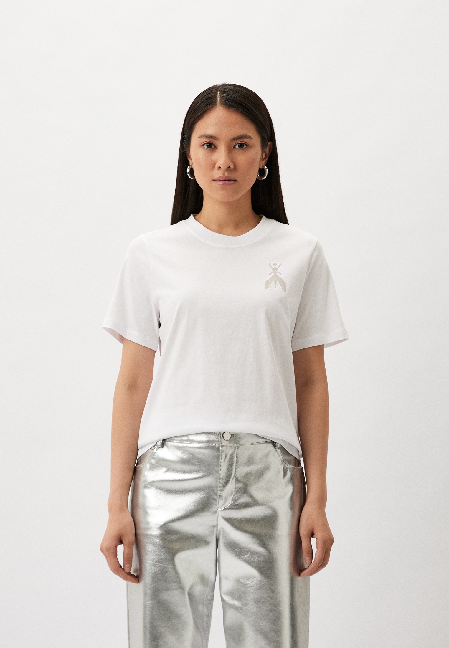 Футболка Patrizia Pepe, цвет: белый, RTLADK143601 — купить в интернет ...