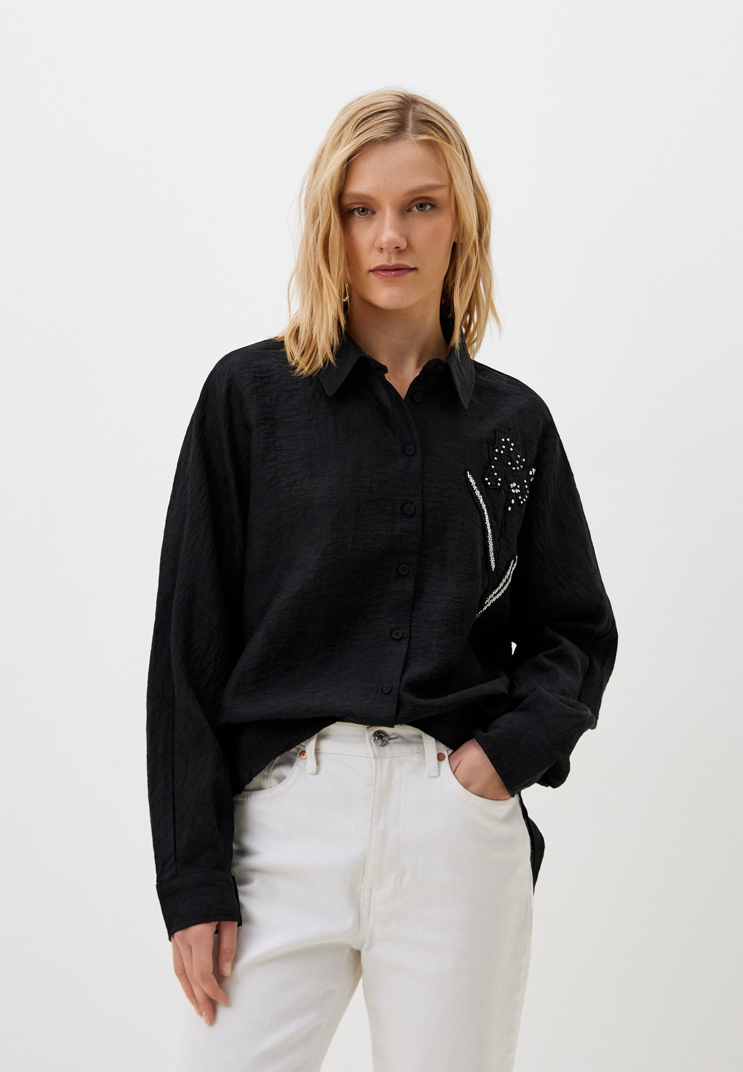 Рубашка Ipekyol, цвет: черный, RTLADK201801 — купить в интернет ...