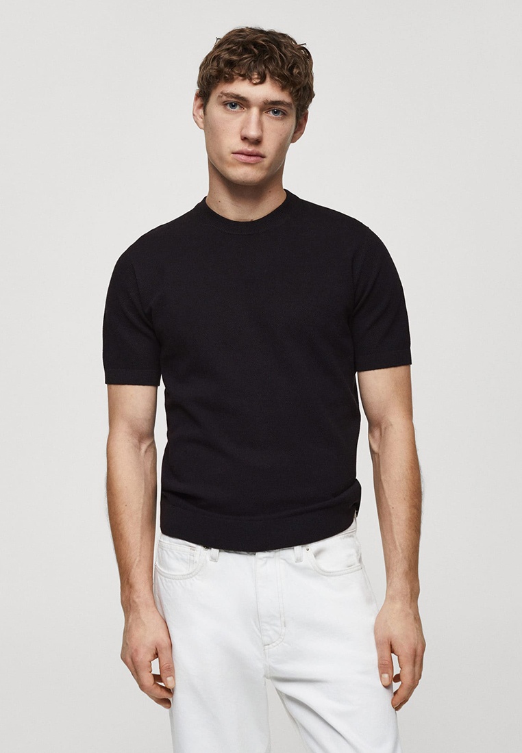 Джемпер Mango Man ANDREW, цвет: черный, RTLADK251901 — купить в ...