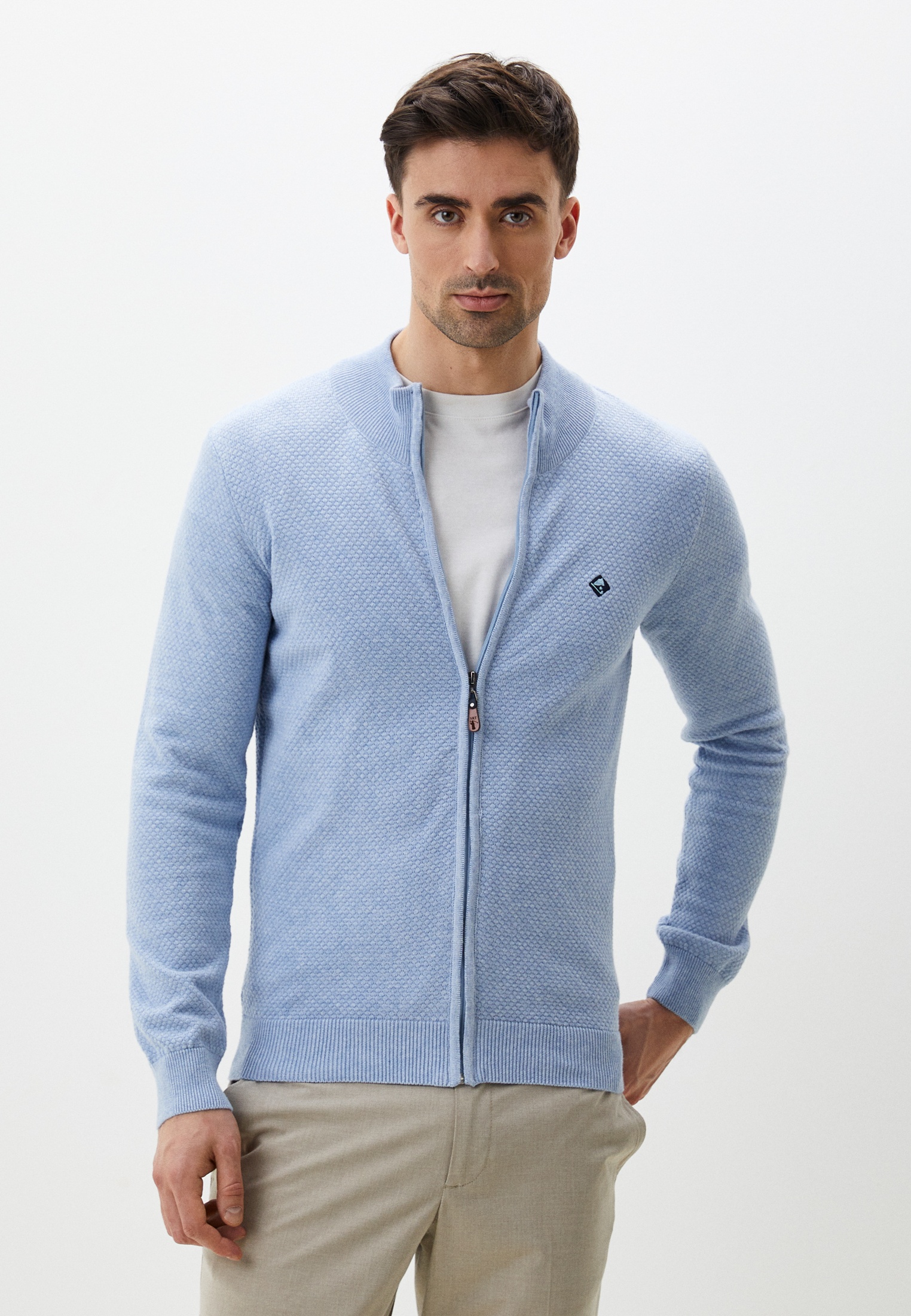 Кардиган Sir Raymond Tailor, цвет: голубой, RTLADK390801 — купить в ...