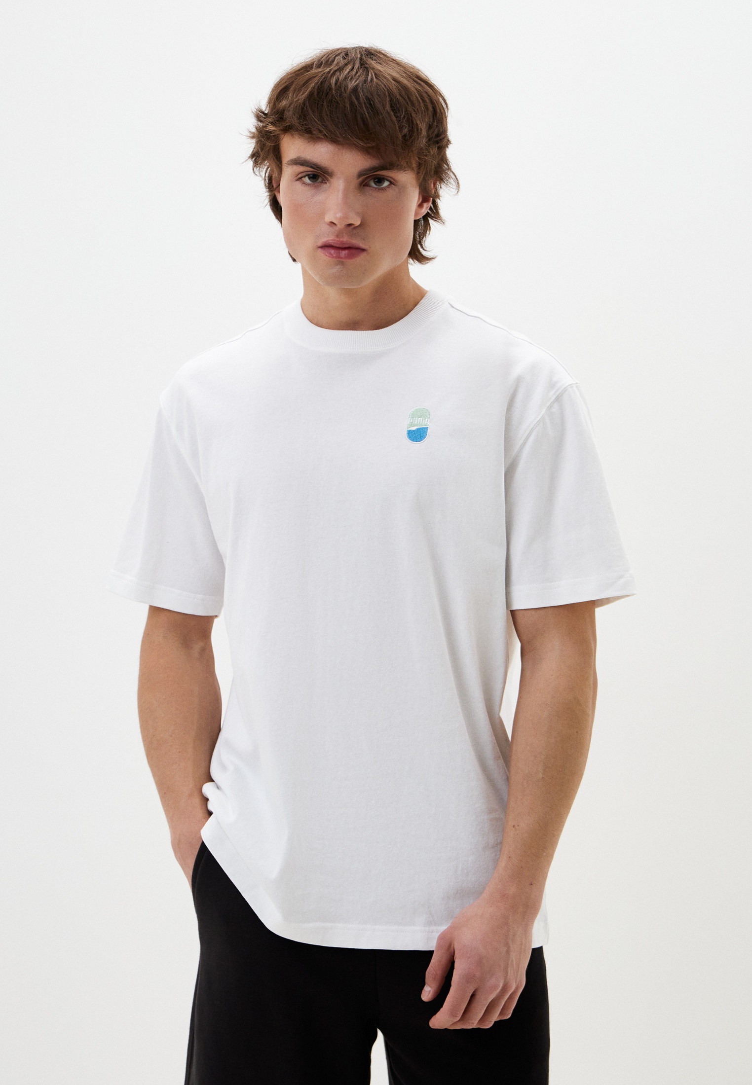 Футболка PUMA DOWNTOWN 180 Logo Tee, цвет: белый, RTLADK428401 — купить ...