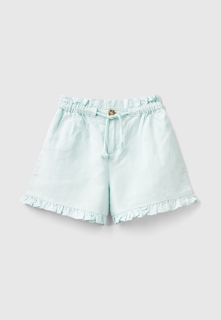 Шорты United Colors of Benetton, цвет: голубой, RTLADK646001 — купить в ...