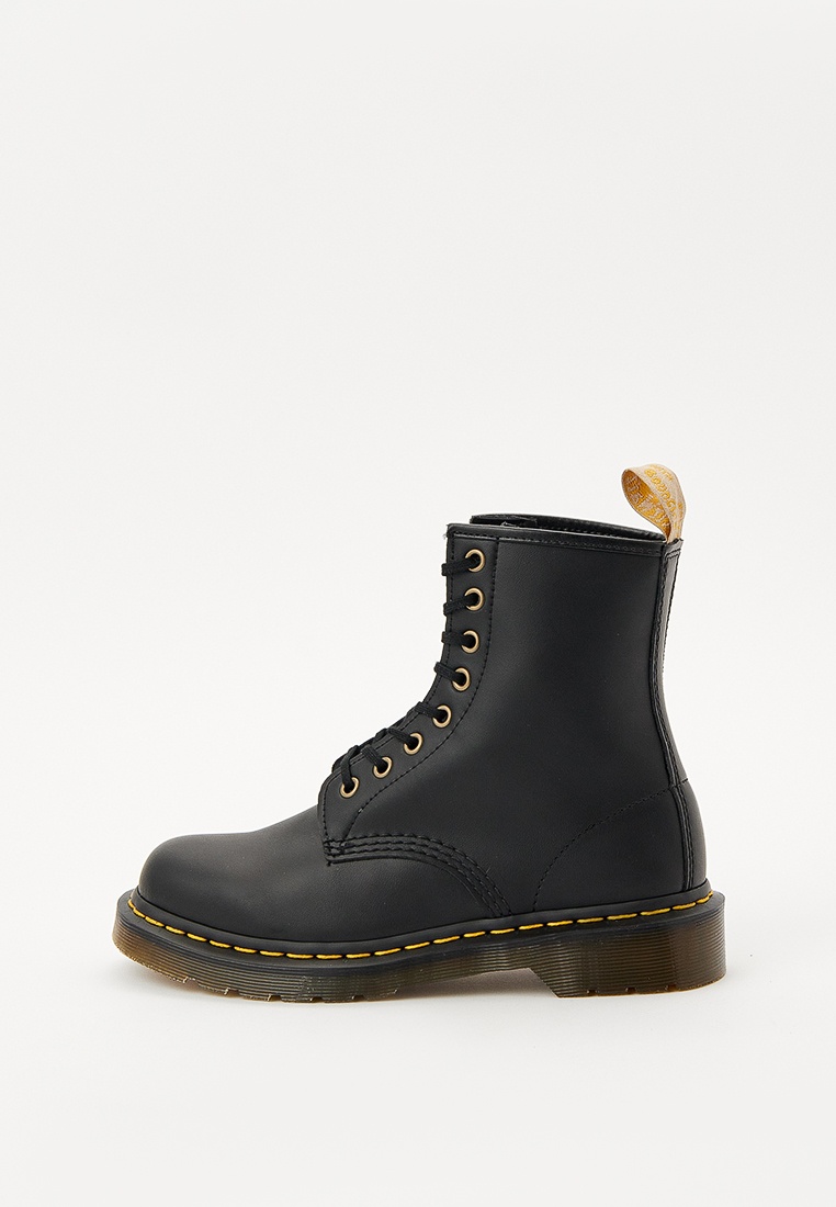Ботинки Dr. Martens Vegan 1460 Black Felix Rub Off, цвет: черный, RTLADL039501 — купить в ...
