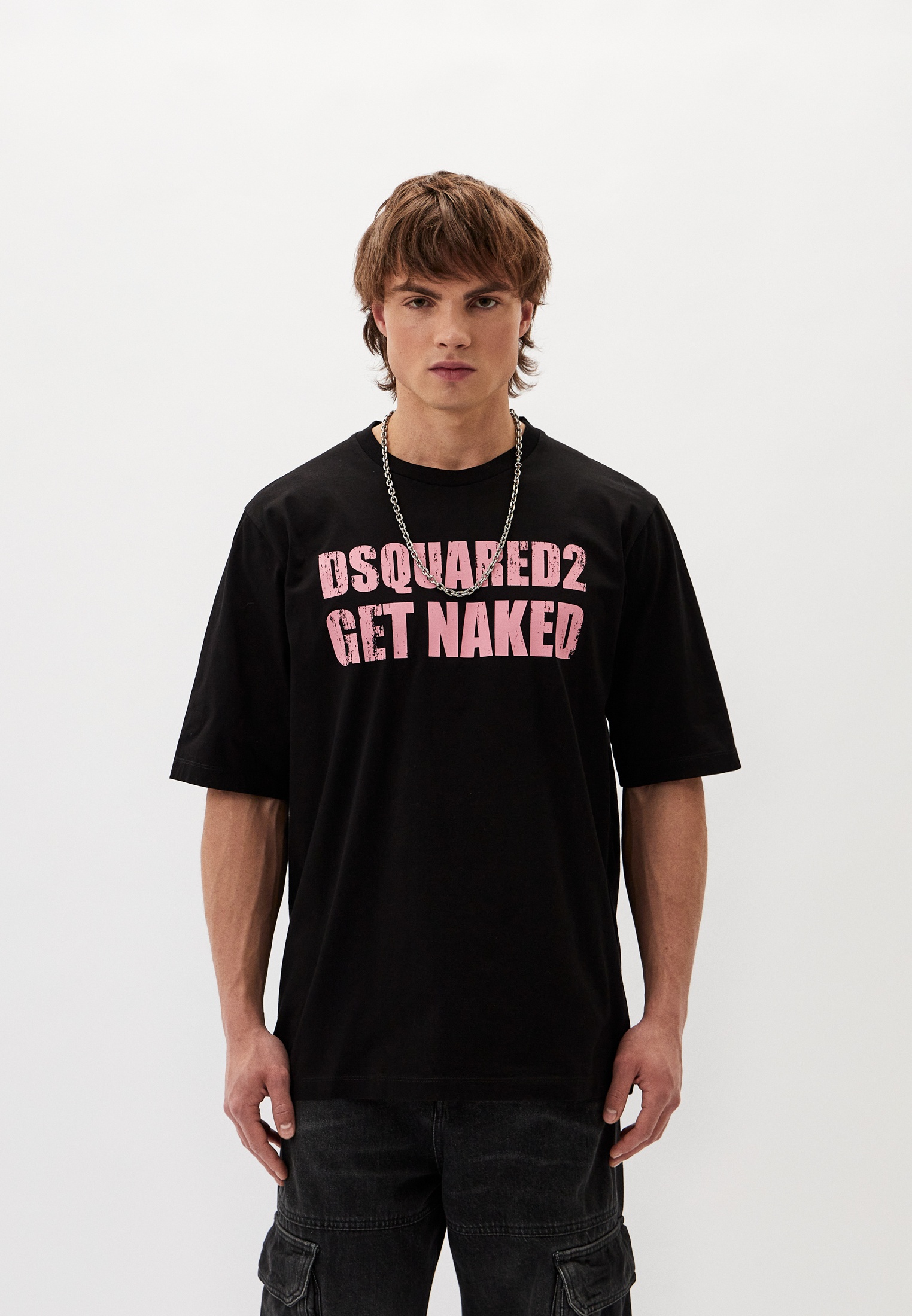 Футболка Dsquared2, цвет: черный, RTLADL175601 — купить в интернет ...