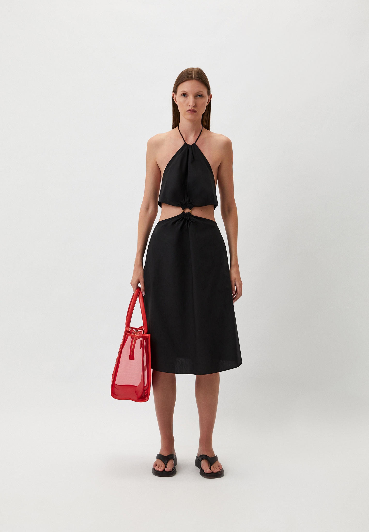 Сарафан Twinset Milano U&B, цвет: черный, RTLADL405101 — купить в ...