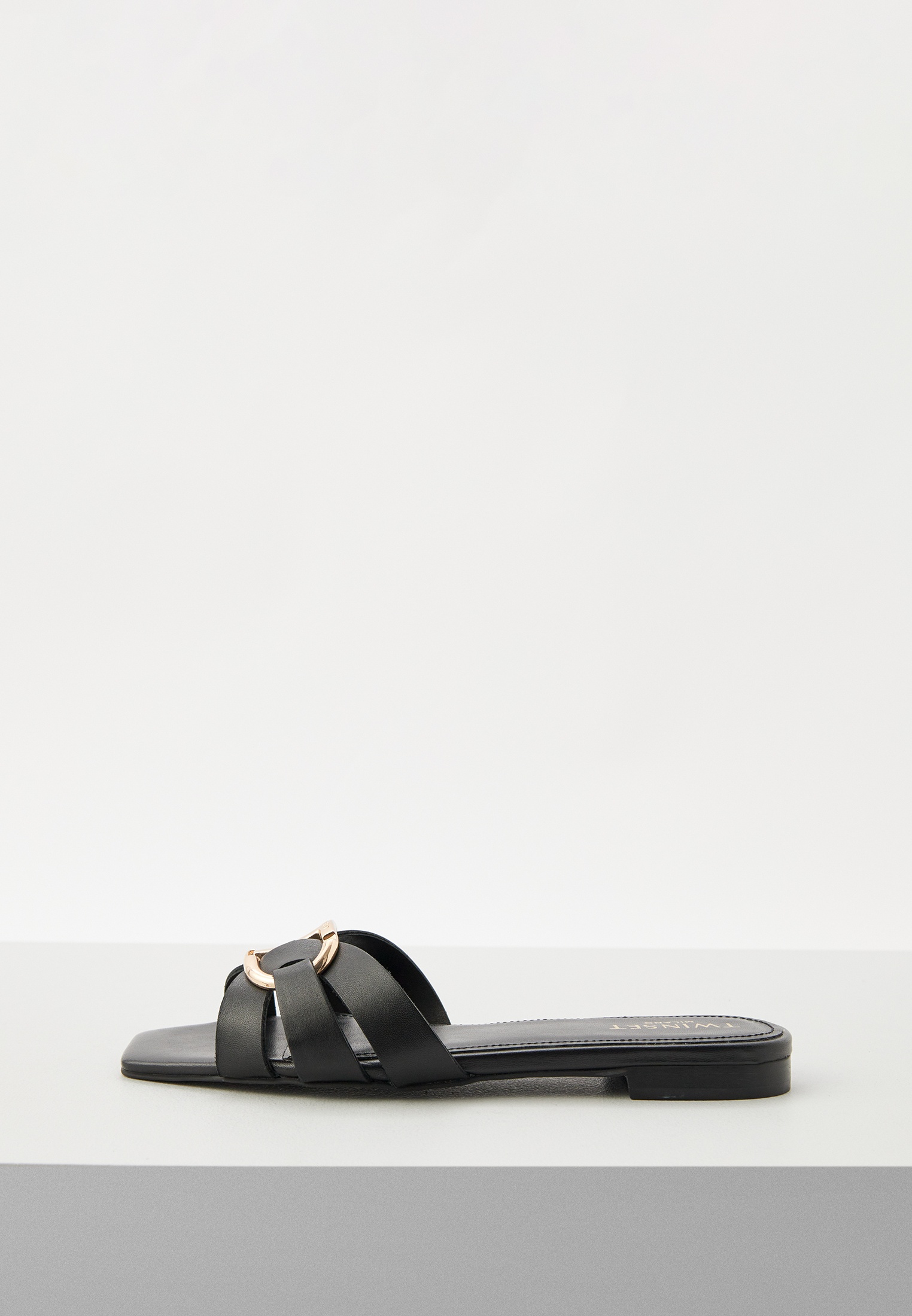 Сабо Twinset Milano, цвет: черный, RTLADL406801 — купить в интернет ...