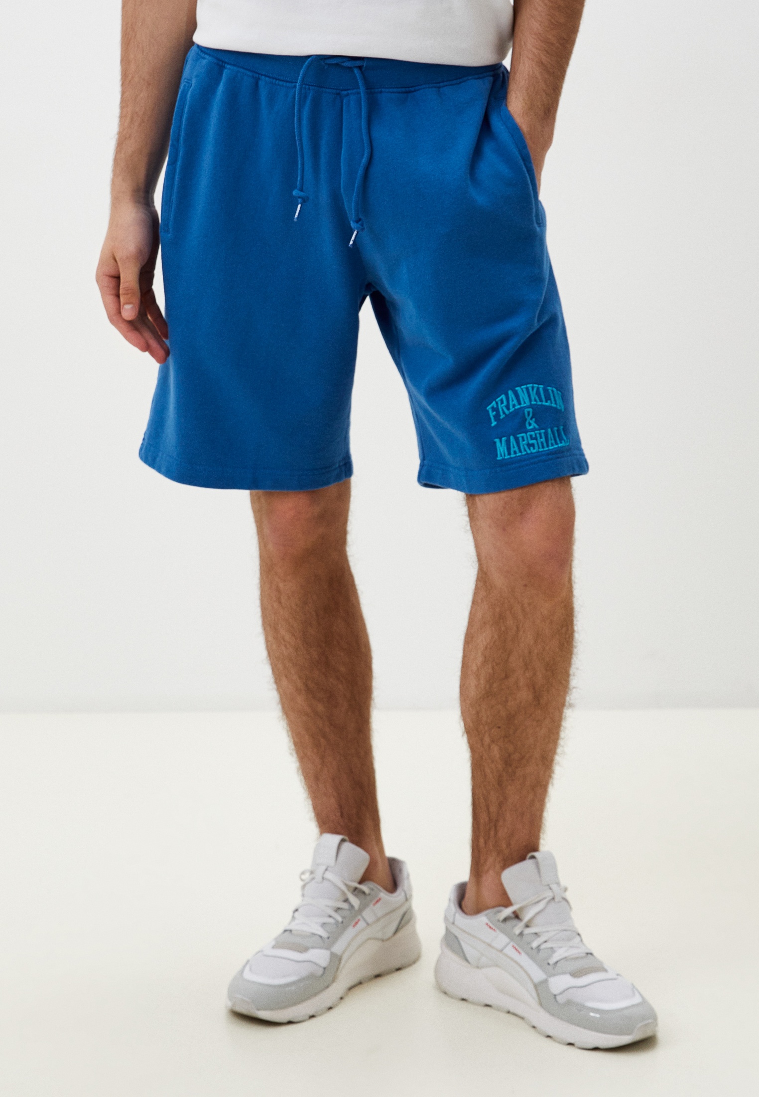 Шорты спортивные Franklin & Marshall, цвет: синий, RTLADL556301 ...