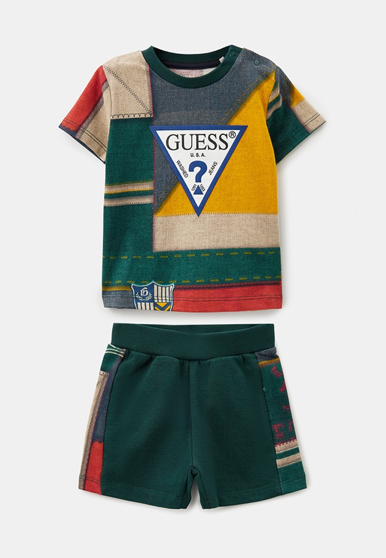 Костюм спортивный Guess, цвет: зеленый, RTLADE681201 — купить в ...