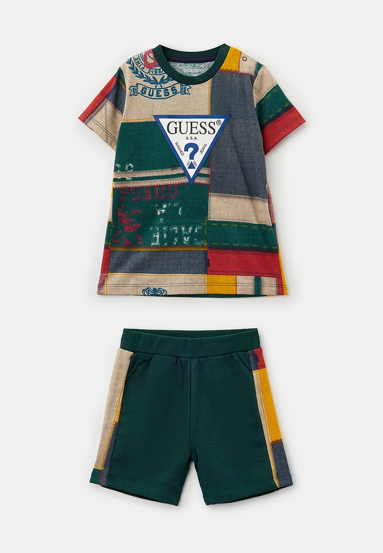 Костюм спортивный Guess, цвет: зеленый, RTLADL860601 — купить в ...