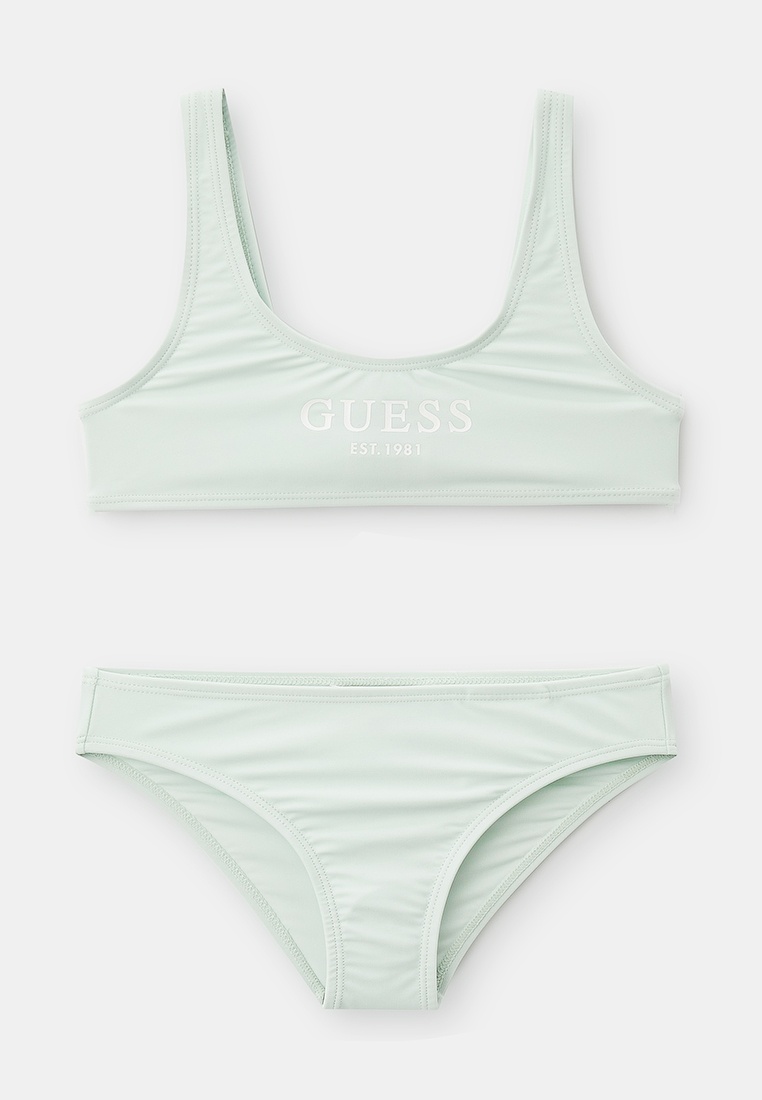 Купальник Guess, цвет: бирюзовый, RTLADL860801 — купить в интернет ...