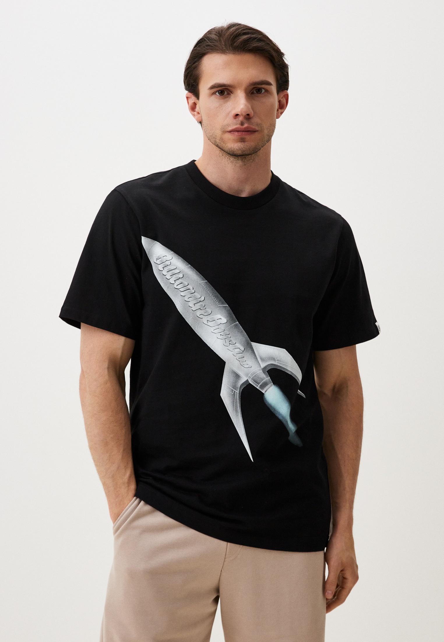 Футболка Billionaire Boys Club ROCKET, цвет: черный, RTLADM017101 ...