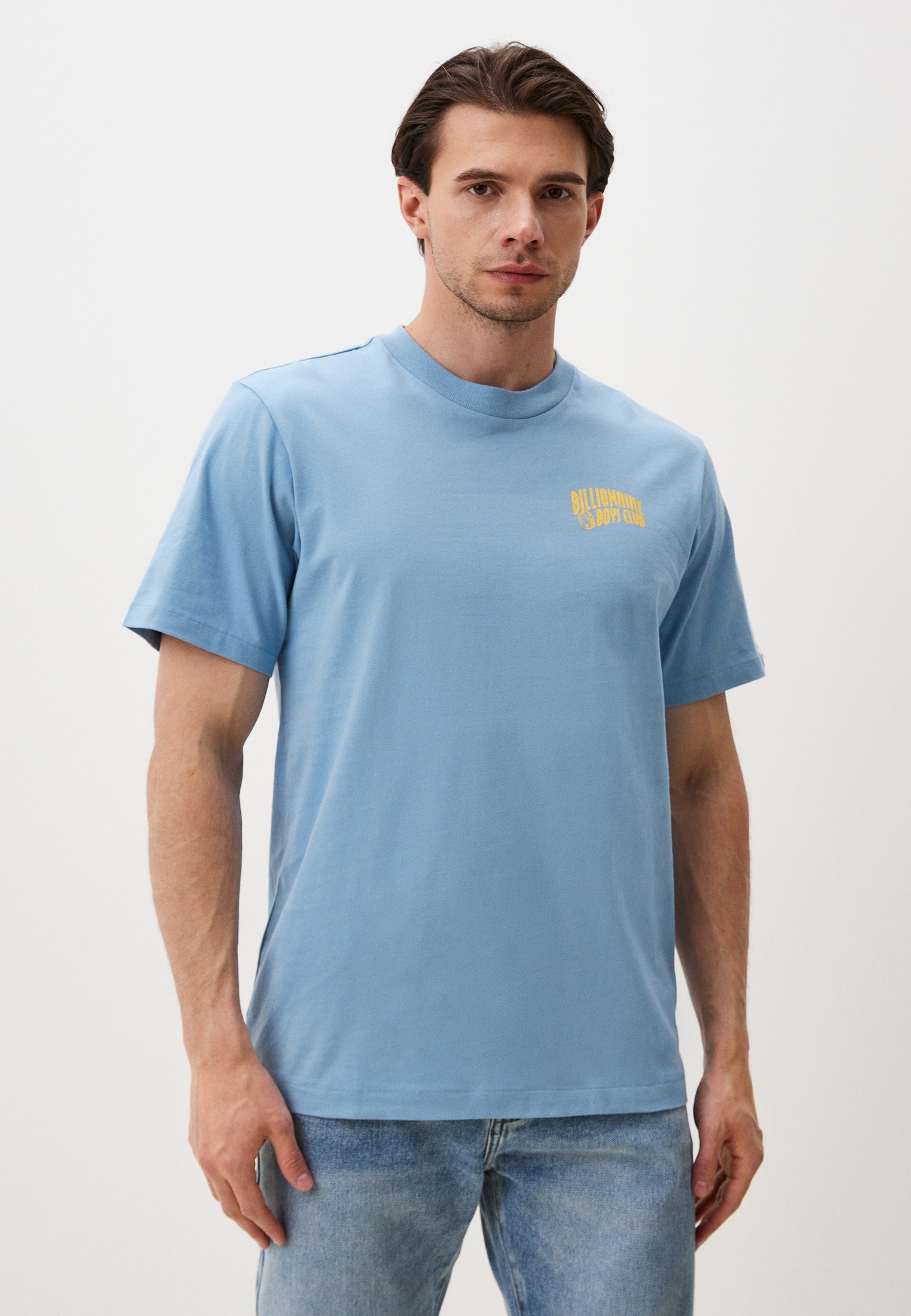 Футболка Billionaire Boys Club, цвет: голубой, RTLADM017901 — купить в ...