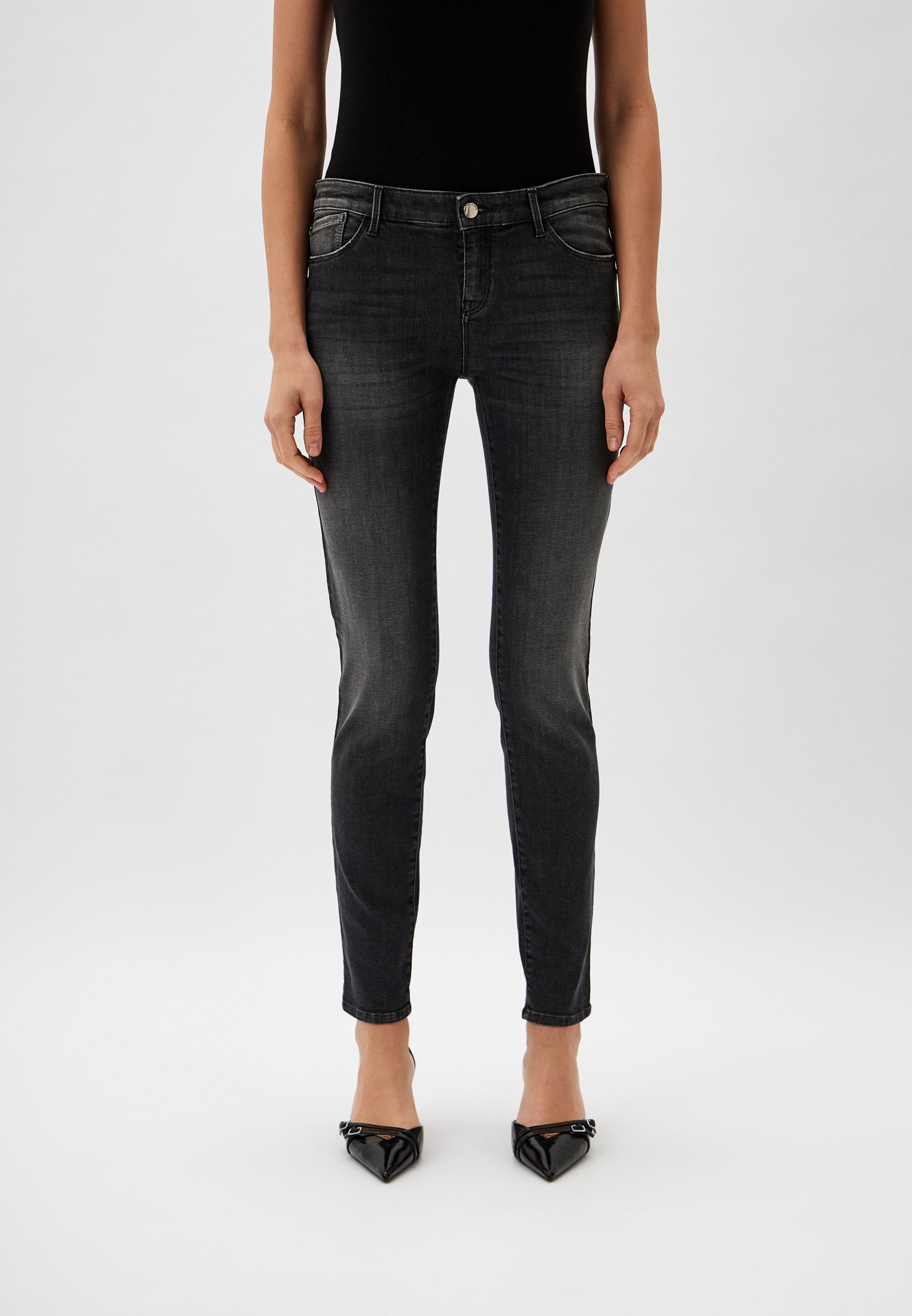 Джинсы Emporio Armani, цвет: серый, RTLADM071701 — купить в интернет ...