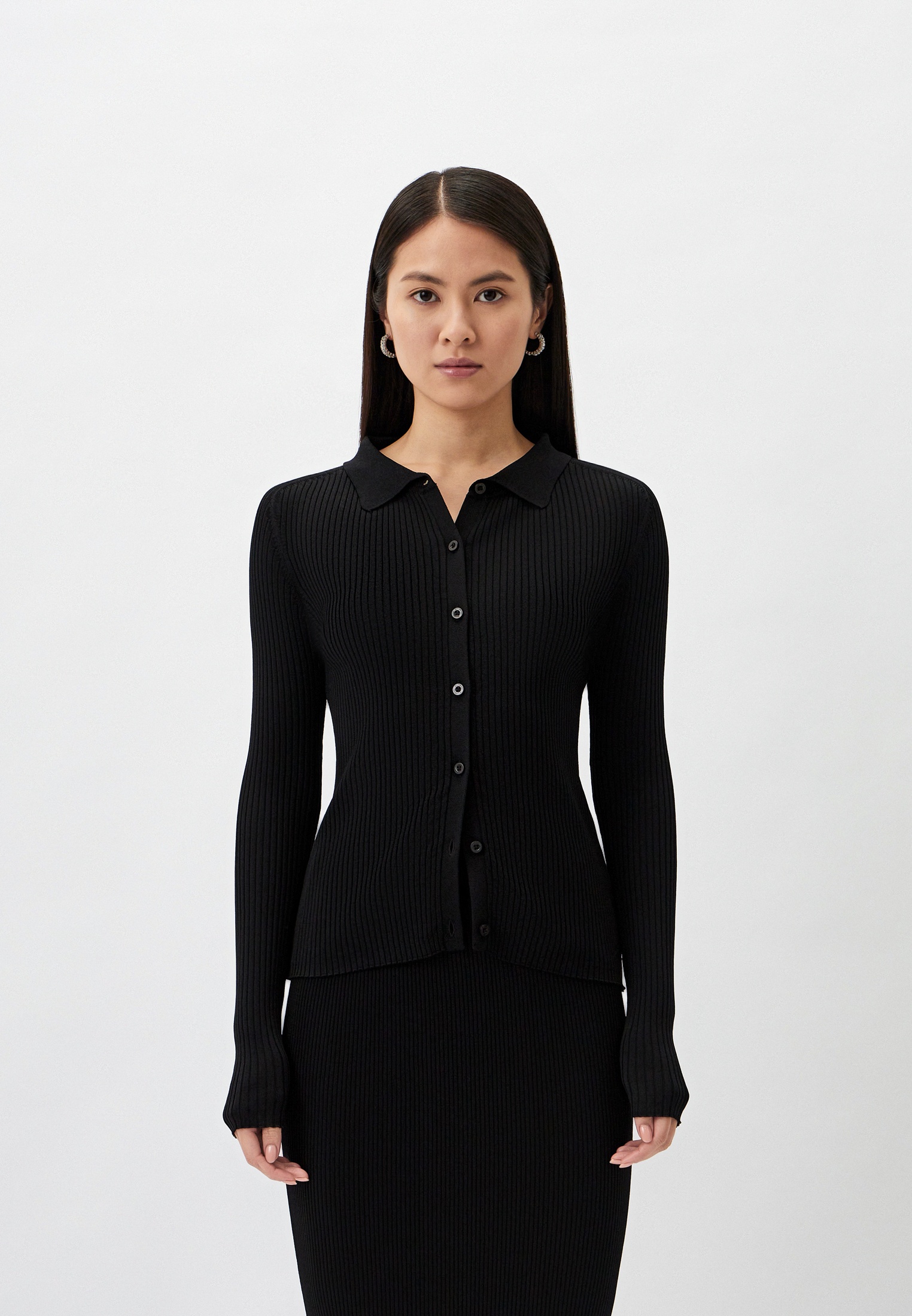 Кардиган John Richmond, цвет: черный, RTLADM098201 — купить в интернет ...