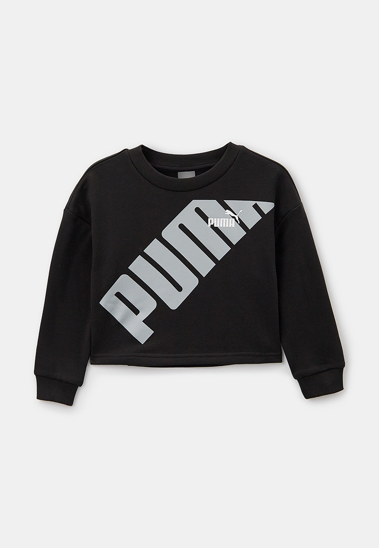 Свитшот PUMA POWER Crew TR G, цвет: черный, RTLADM213301 — купить в ...