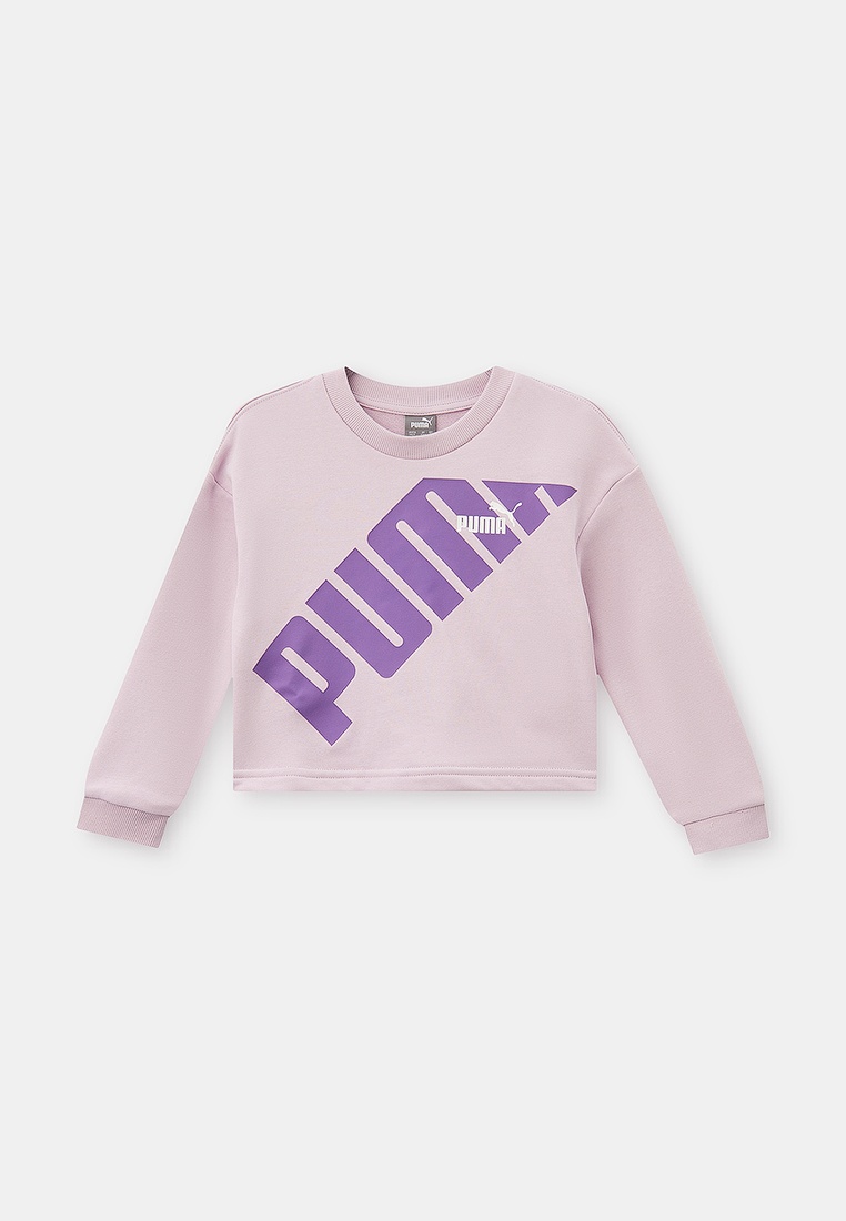Свитшот PUMA POWER Crew TR G, цвет: фиолетовый, RTLADM213801 — купить в ...