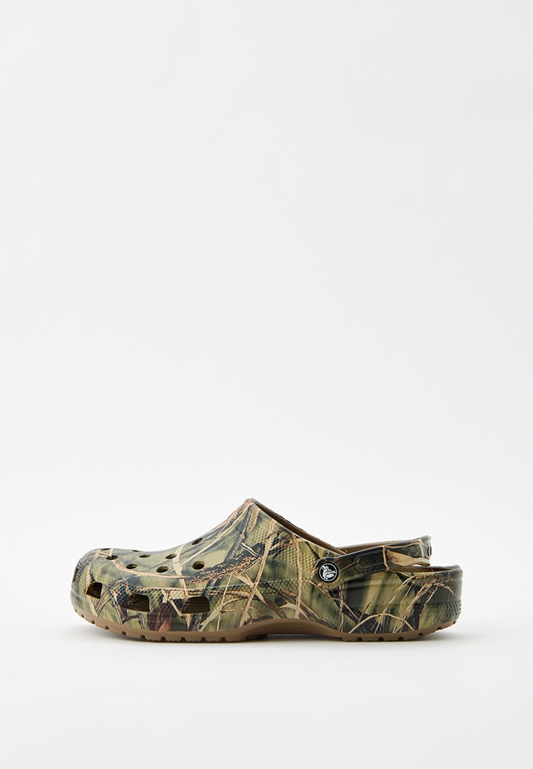 Сабо Crocs, цвет: хаки, CR014AUEMQ21 — купить в интернет-магазине Lamoda