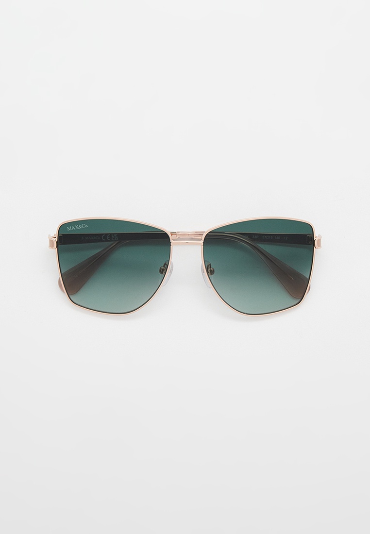 Очки солнцезащитные Max&Co MO 0104 33P, цвет: золотой, RTLADM545001 — купить в интернет-магазине ...