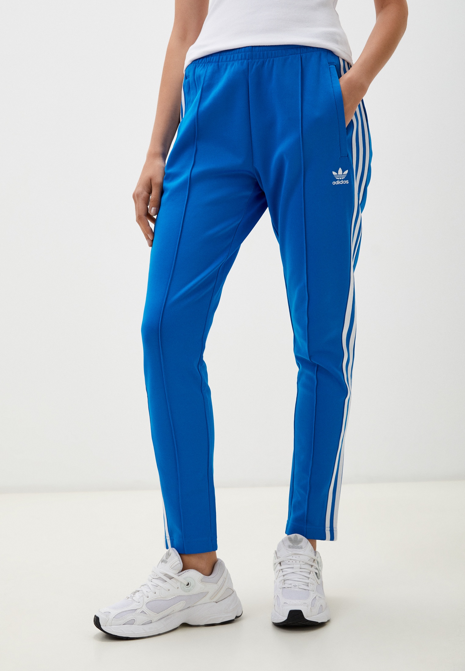 Брюки спортивные Adidas Originals Sst Classic Tp цвет синий