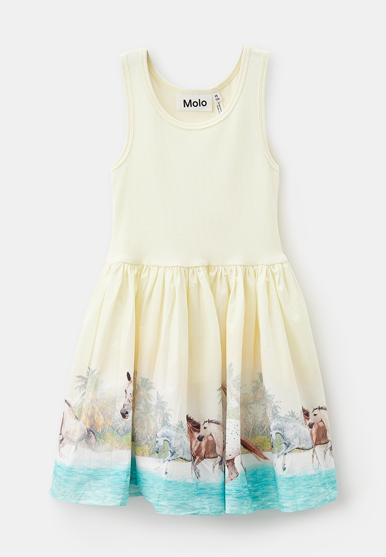Платье Molo, цвет: желтый, RTLADM581601 — купить в интернет-магазине Lamoda