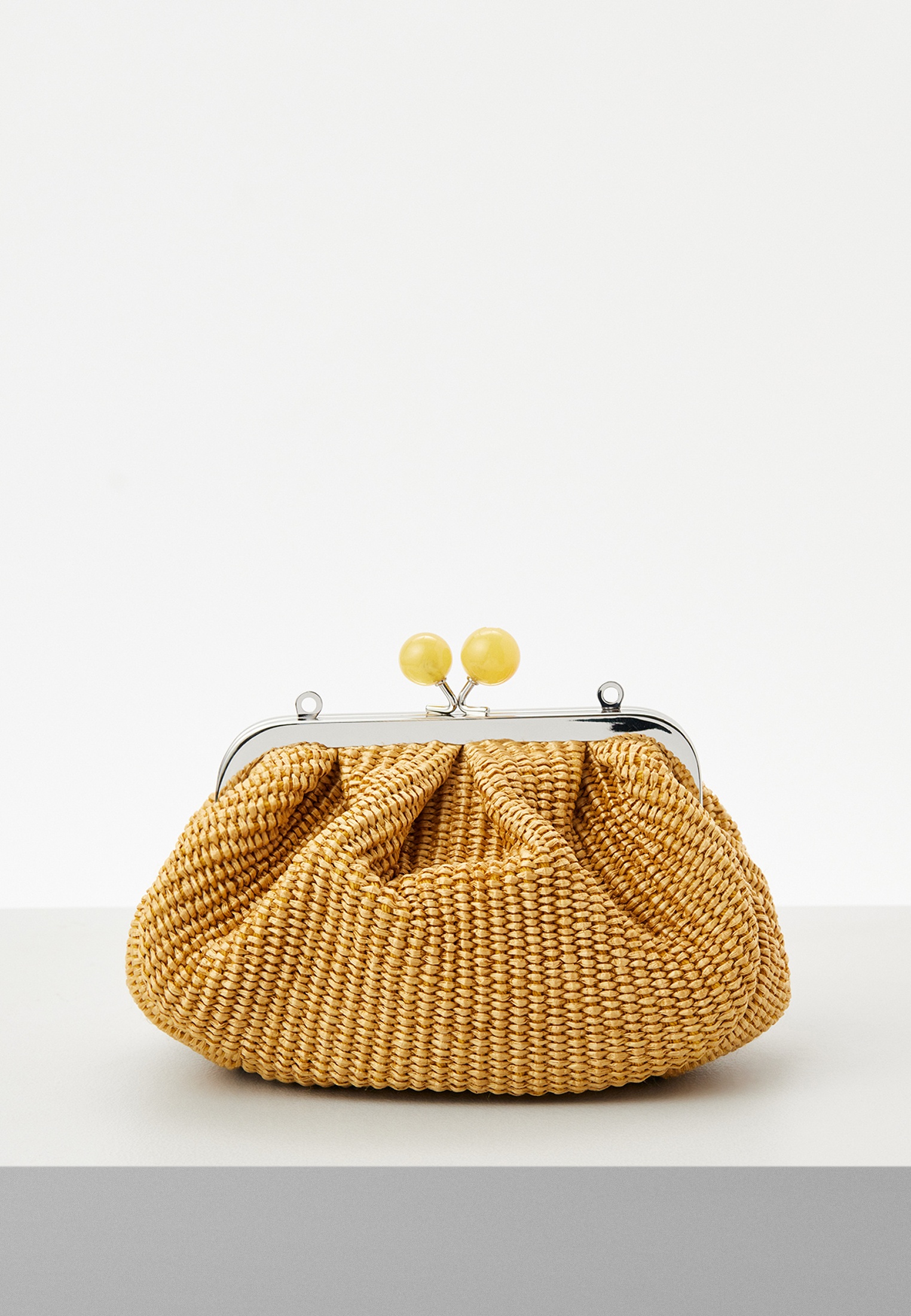 Сумка Weekend Max Mara PALMAS, цвет: бежевый, RTLADM681901 — купить в ...