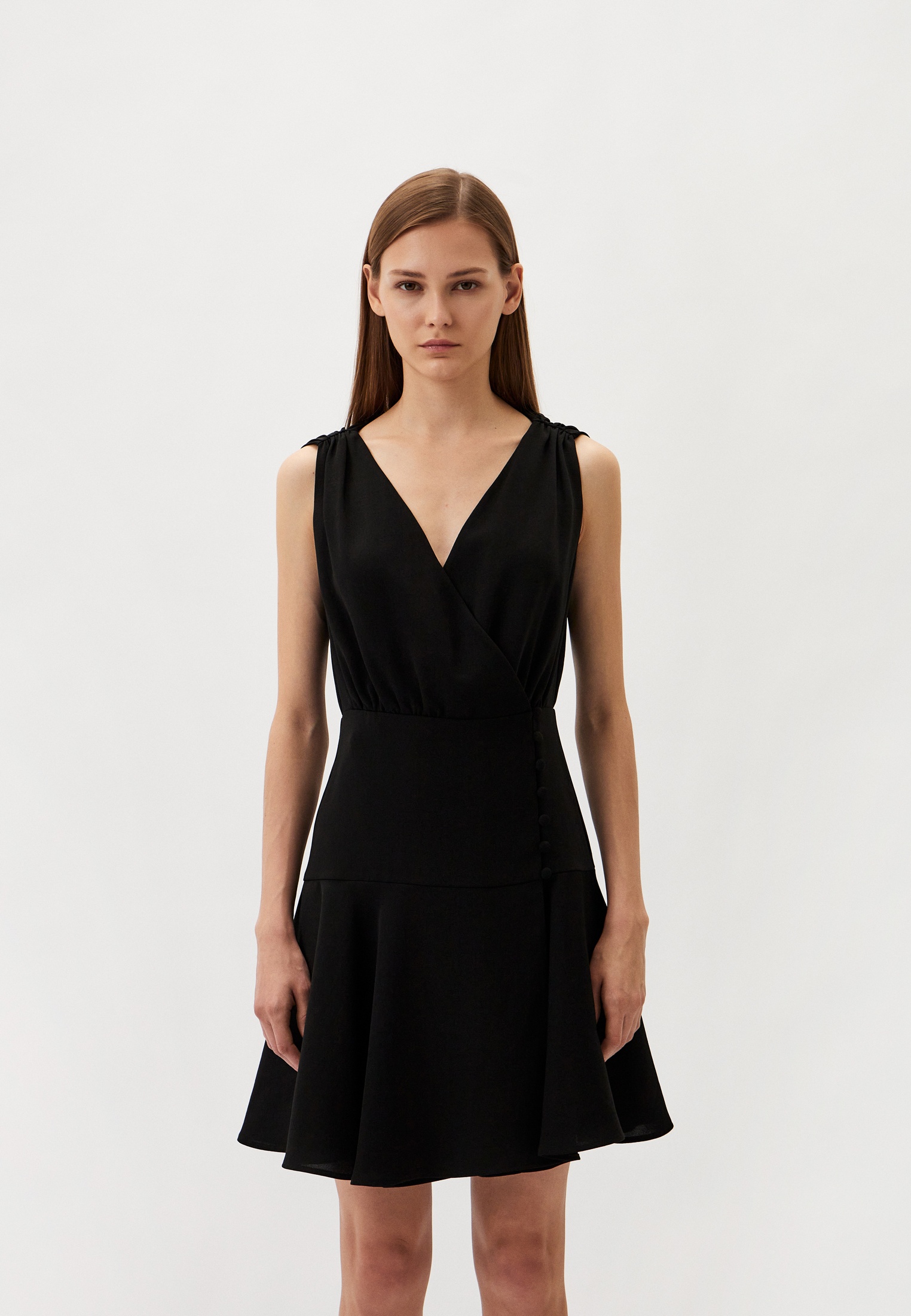 Платье Pinko, цвет: черный, RTLADM713801 — купить в интернет-магазине ...