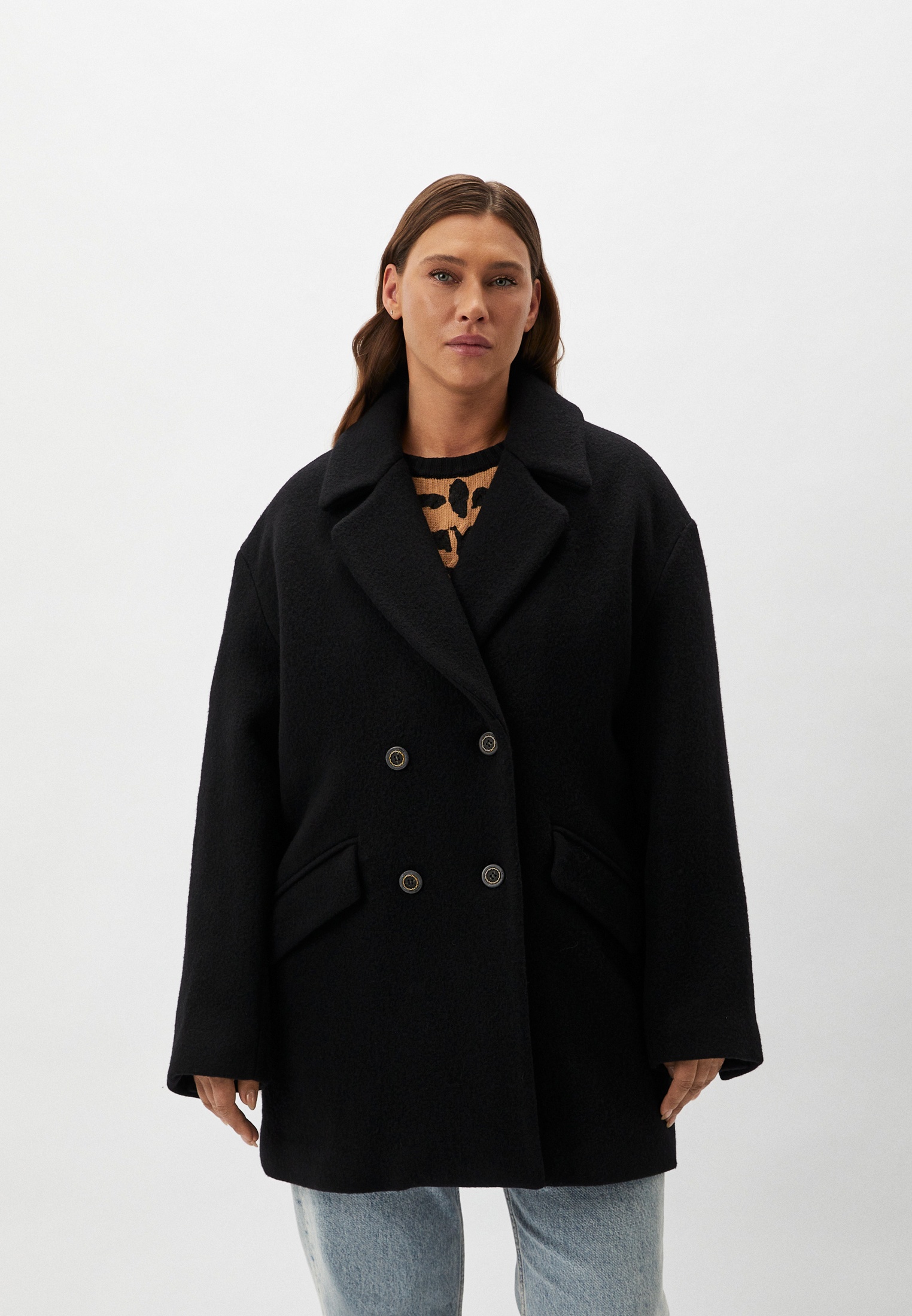 Пальто Pinko, цвет: черный, RTLADM716701 — купить в интернет-магазине ...