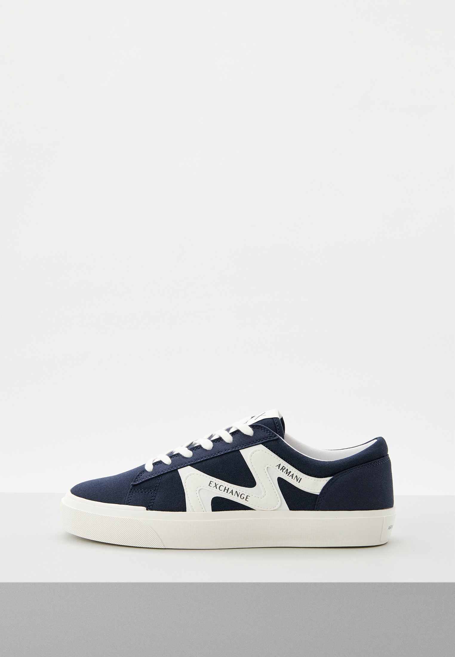 Кеды Armani Exchange, цвет: синий, RTLADN072301 — купить в интернет ...