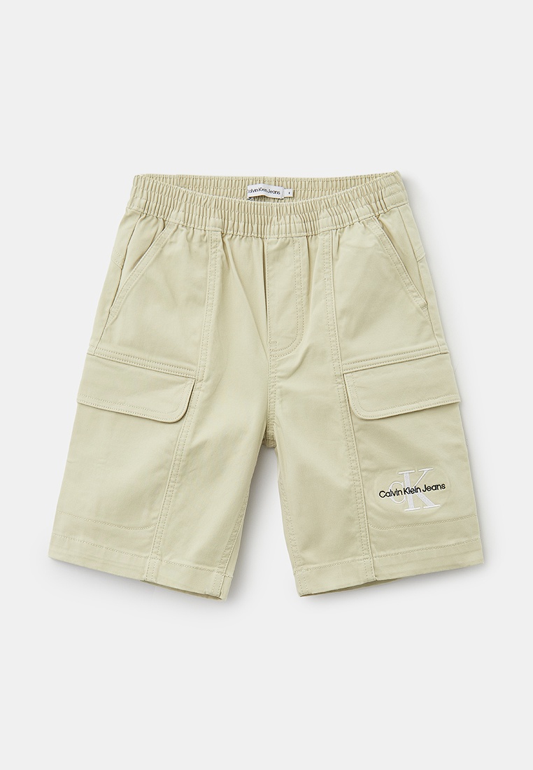 Шорты Calvin Klein Jeans, цвет: зеленый, RTLADN132101 — купить в ...