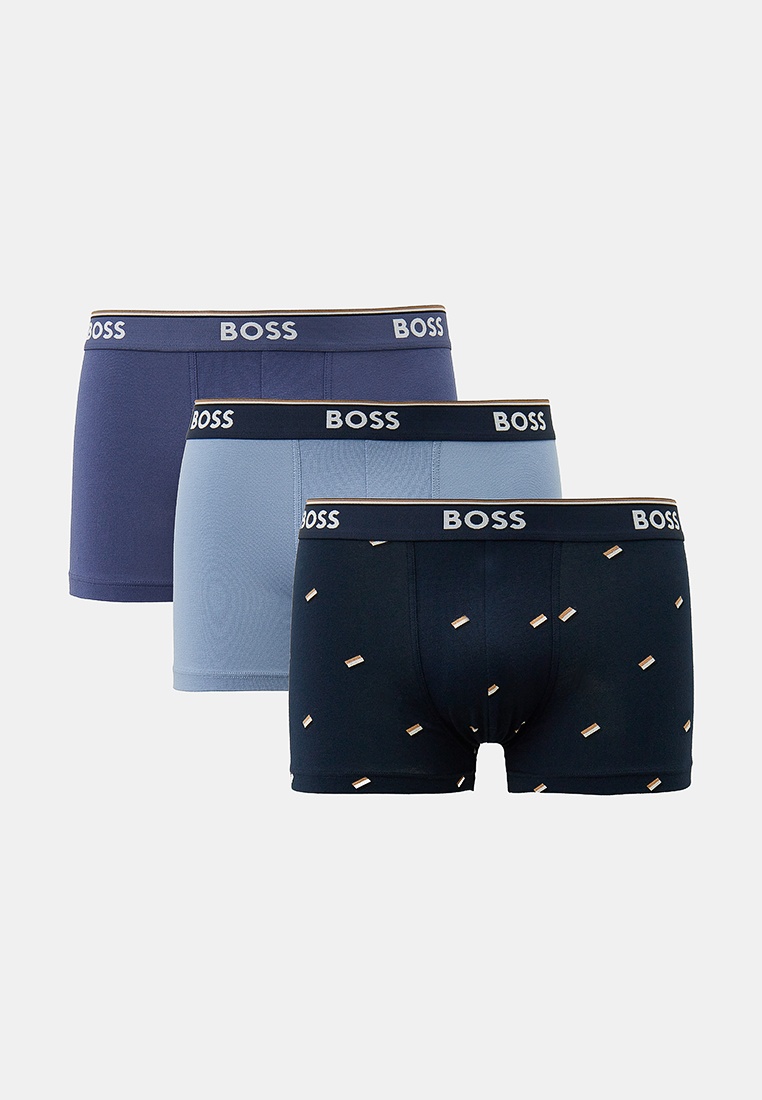 Трусы 3 шт. Boss Trunk 3P Power Desig, цвет: голубой, RTLADN217701 ...