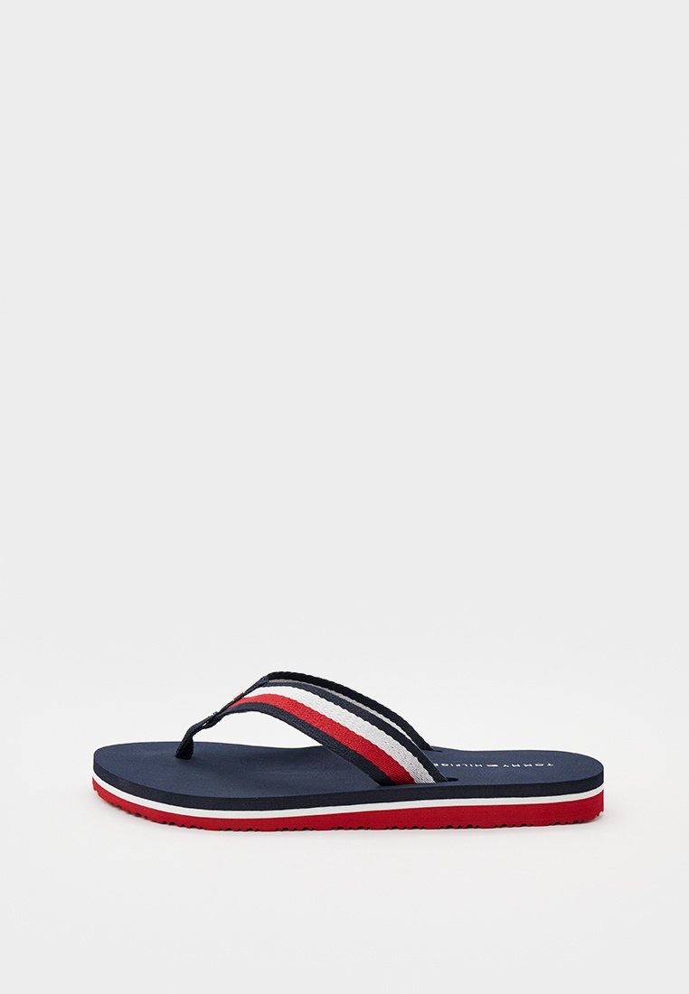 Сланцы Tommy Hilfiger, цвет: синий, RTLADN271701 — купить в интернет ...