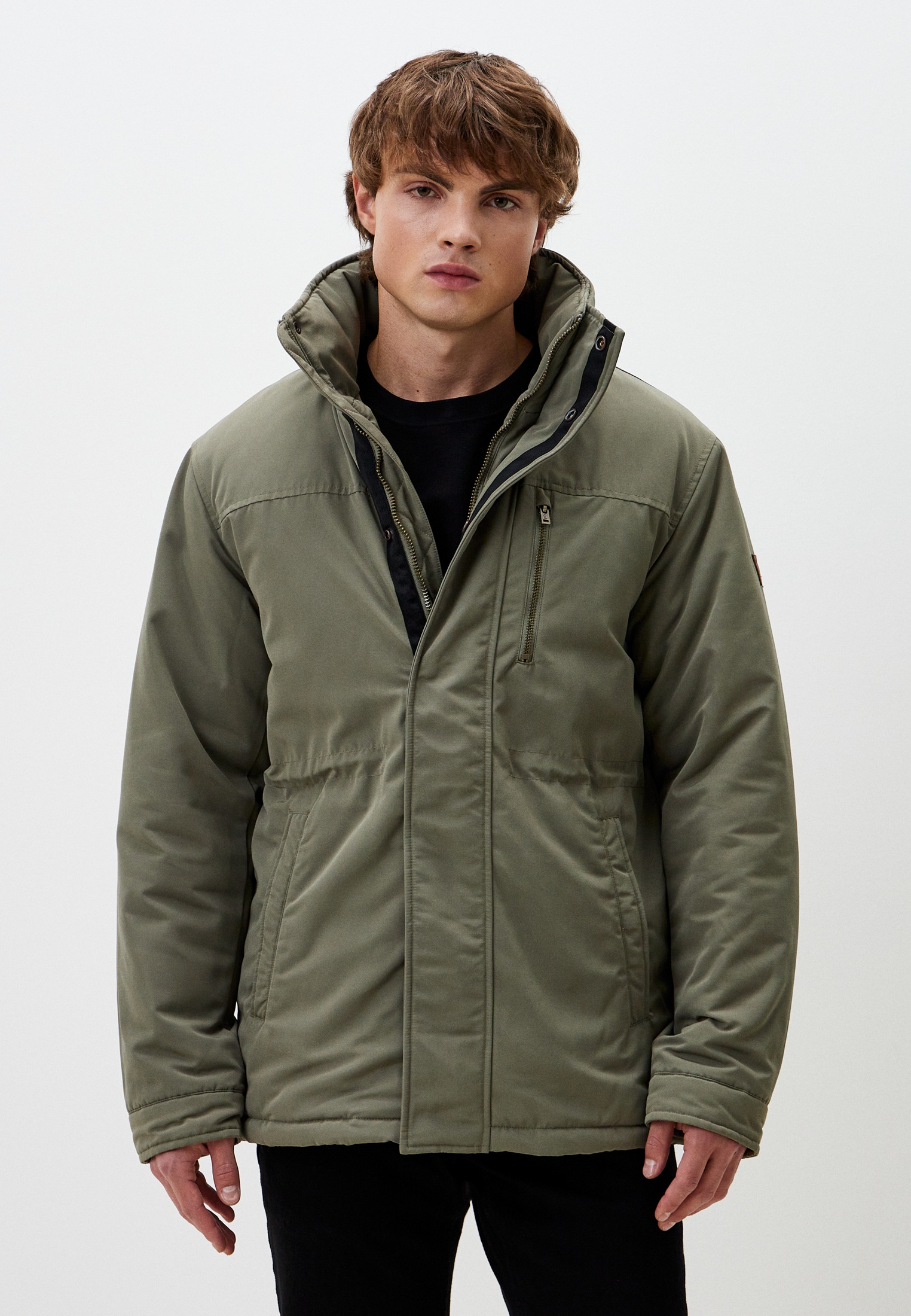 Куртка утепленная Wrangler REGULAR, цвет: хаки, RTLADN316601 — купить в ...