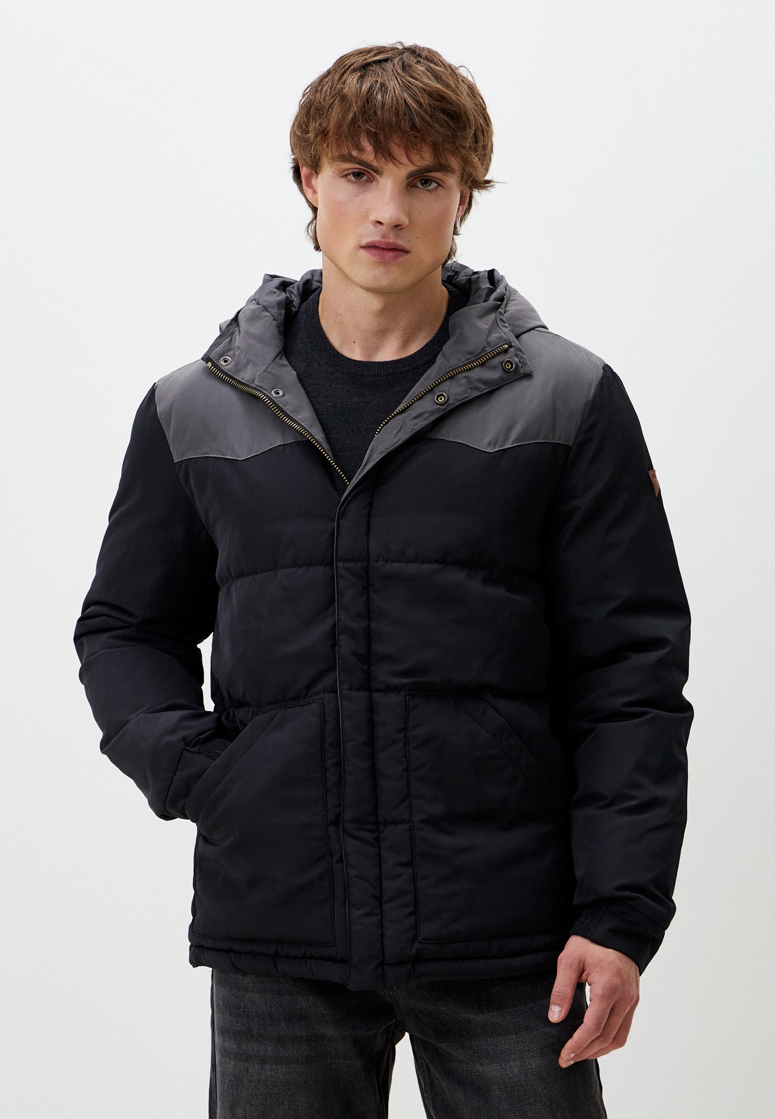 Куртка утепленная Wrangler REGULAR, цвет: черный, RTLADN317201 — купить ...