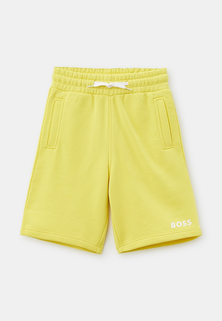 Шорты спортивные Boss, цвет: желтый, RTLADN365901 — купить в интернет ...