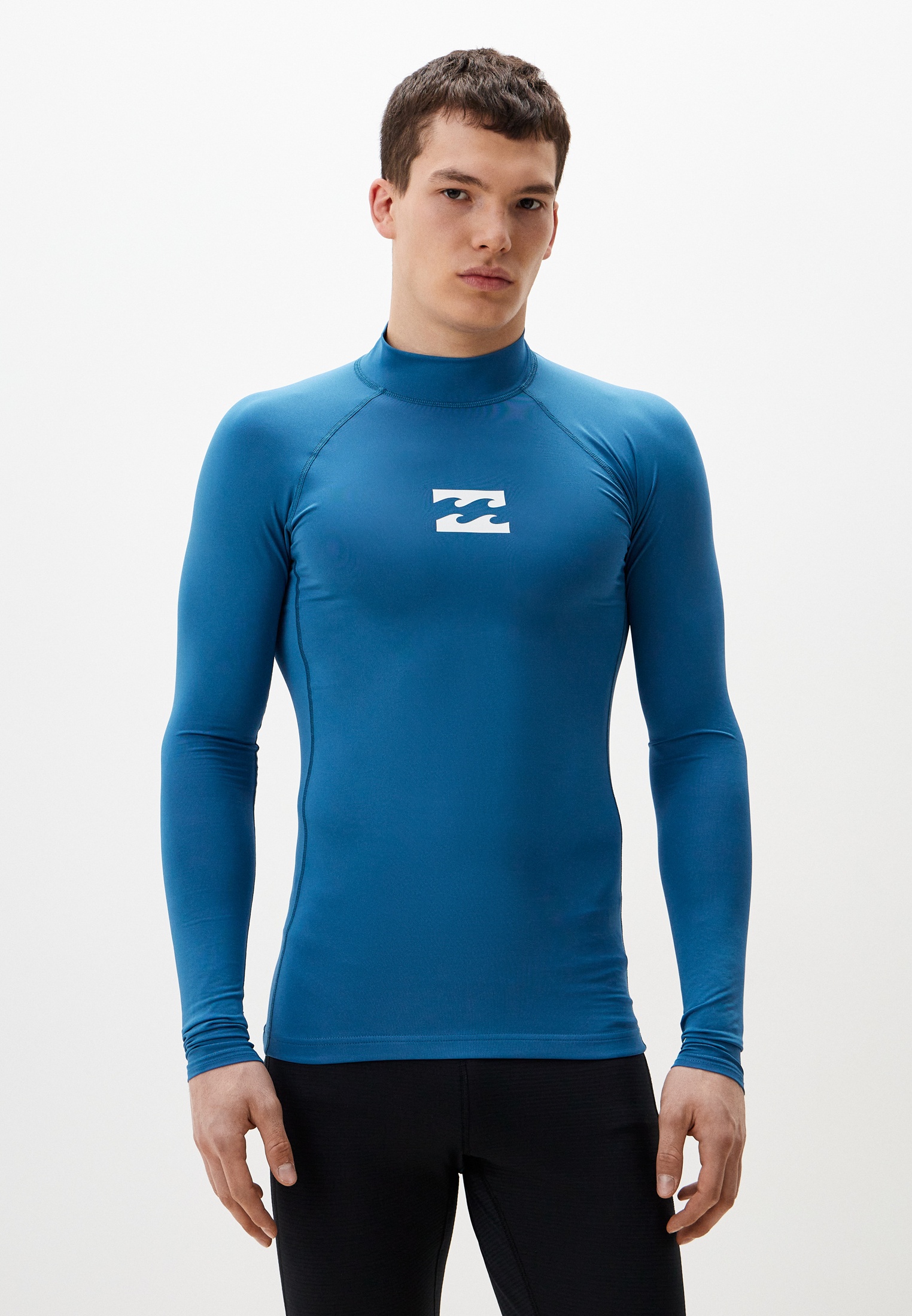 Гидрофутболка Billabong WAVES ALL DAY SFSH DKB, цвет: голубой ...
