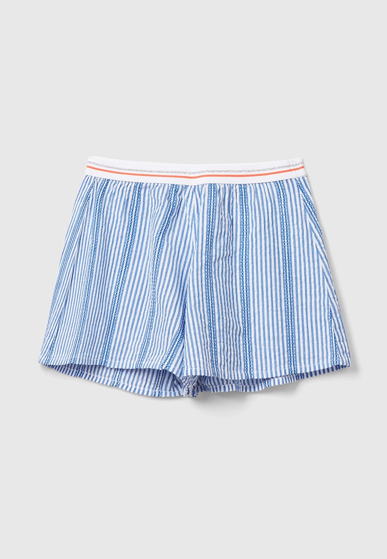 Шорты United Colors of Benetton, цвет: синий, RTLADN573101 — купить в ...