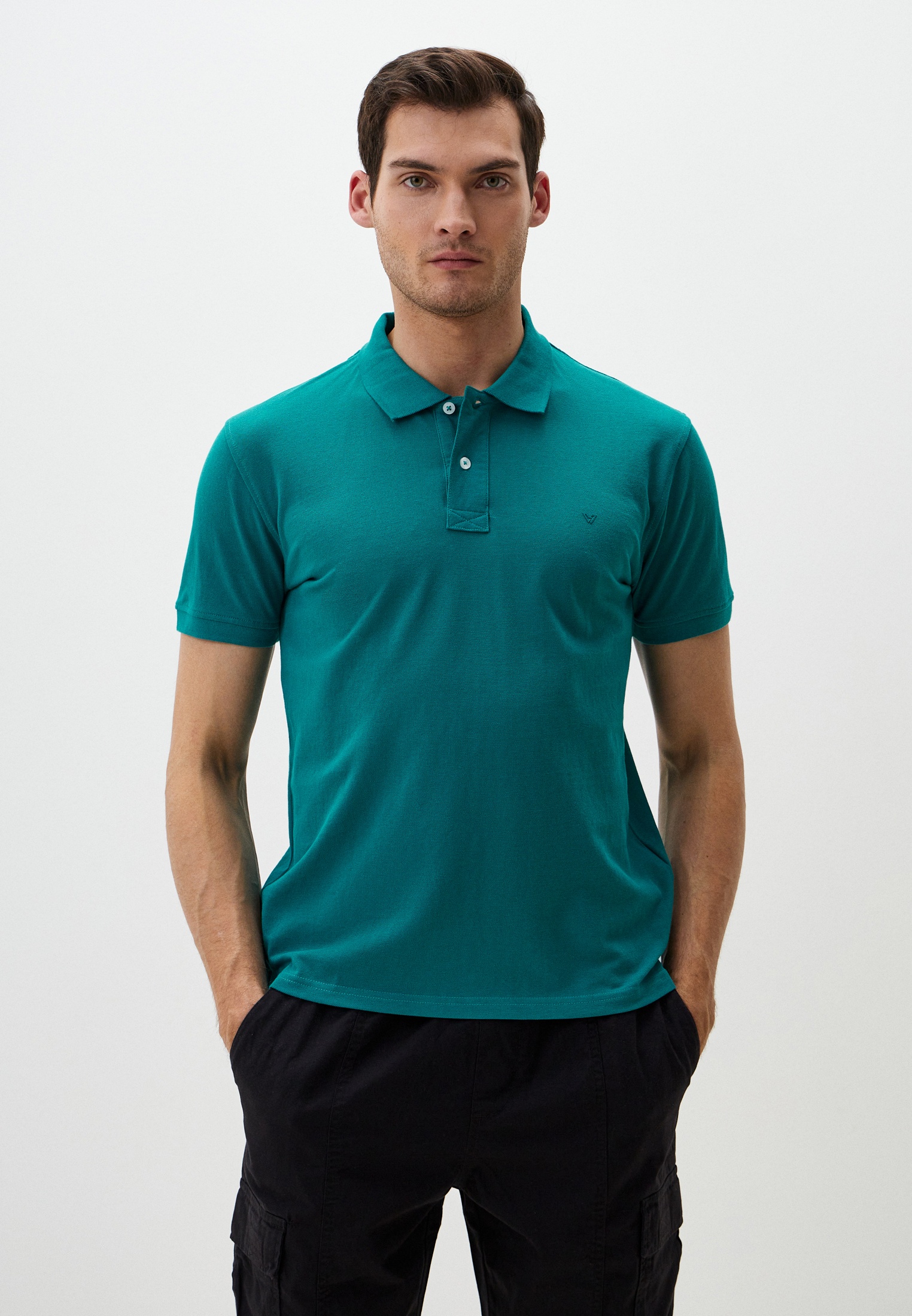 Поло Van Hipster, цвет: бирюзовый, RTLADN581201 — купить в интернет ...