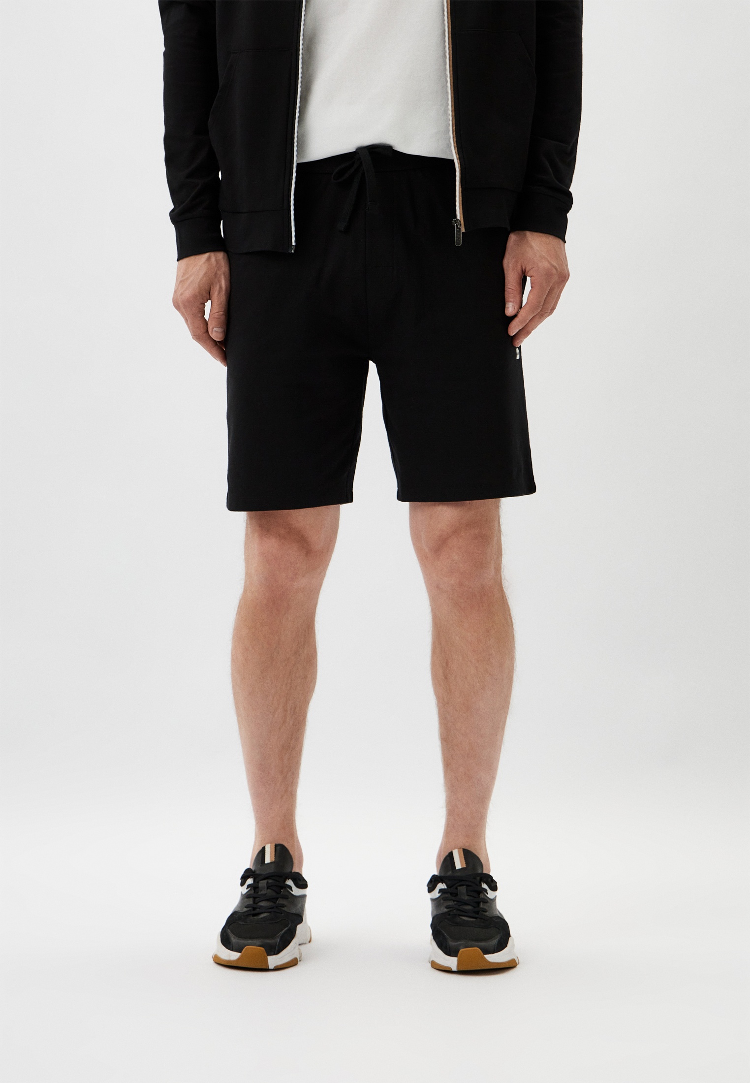 Шорты домашние Boss Authentic Shorts, цвет: черный, RTLADN612201 ...