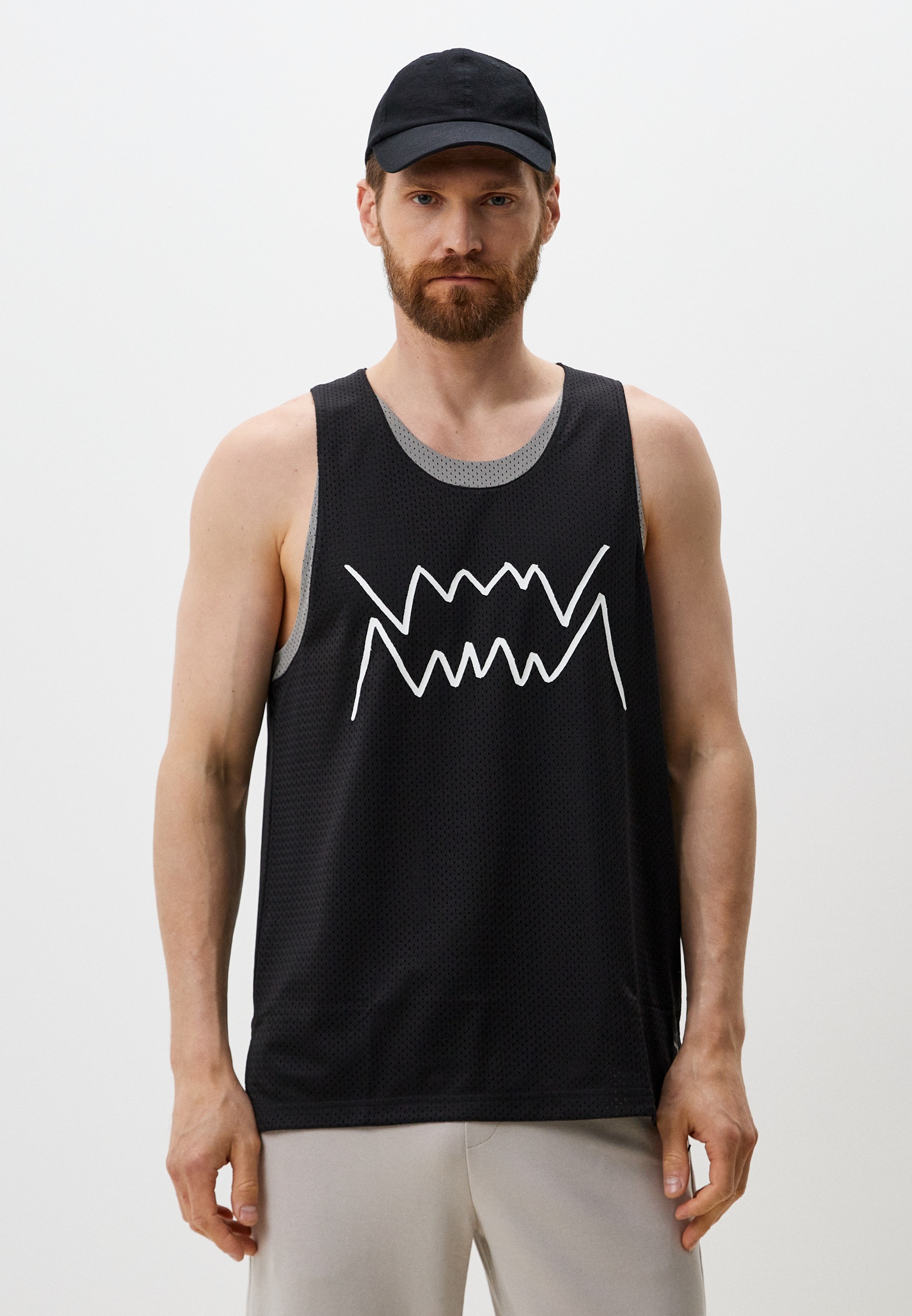 Майка спортивная PUMA Jaws Core Tank, цвет: черный, RTLADN680801 ...