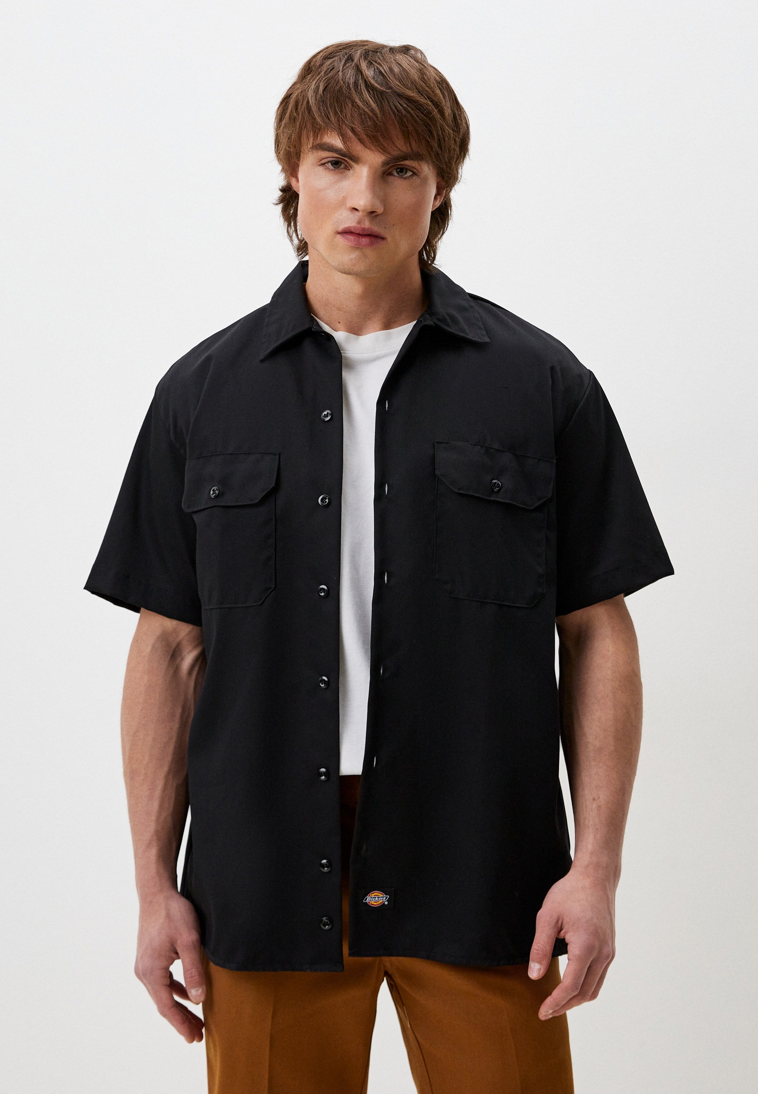 Рубашка Dickies WORK, цвет: черный, RTLADN690001 — купить в интернет ...