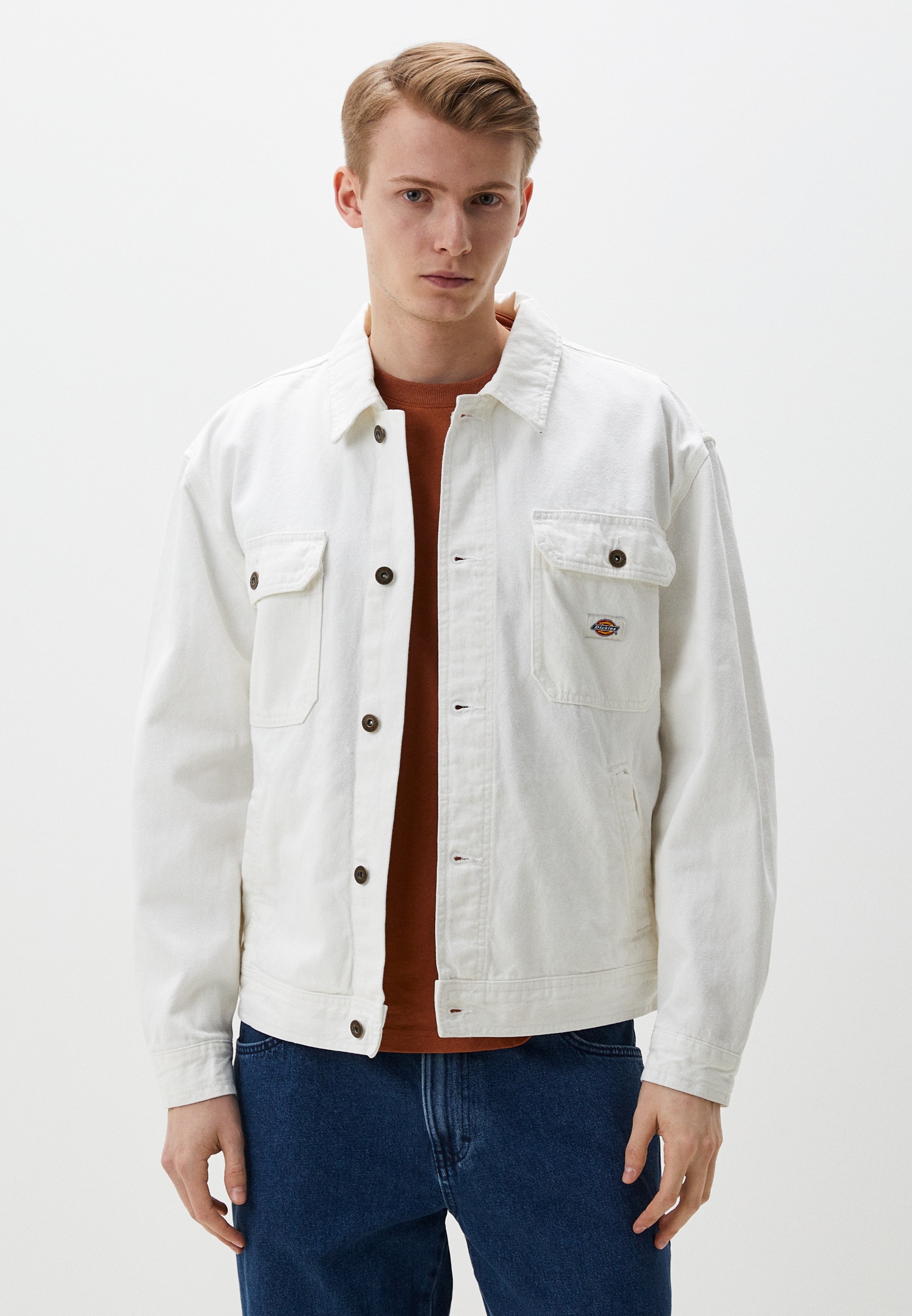 Куртка джинсовая Dickies MADISON, цвет: белый, RTLADN694101 — купить в ...
