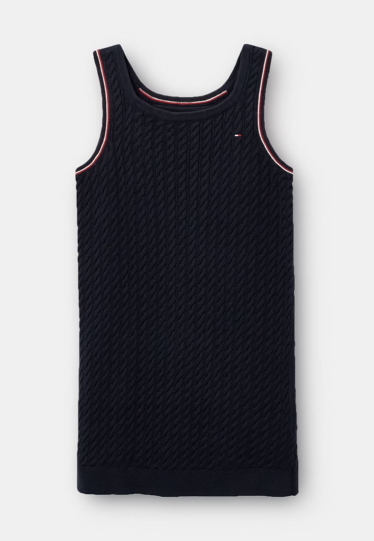Платье Tommy Hilfiger, цвет: синий, RTLADN870001 — купить в интернет ...