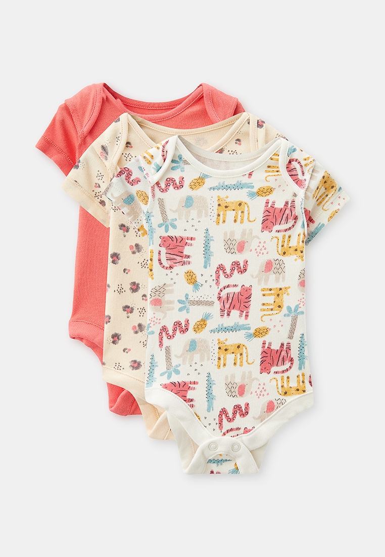 Боди 3 шт. Mothercare, цвет: бежевый, RTLADN877301 — купить в интернет ...