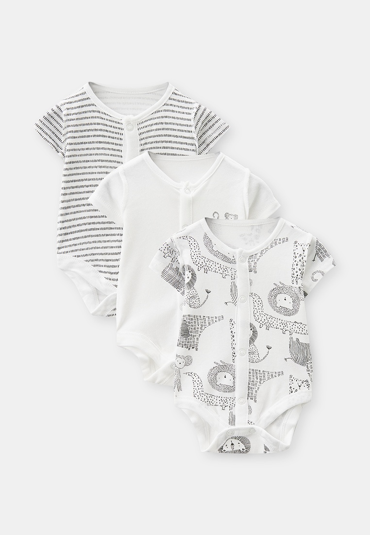 Боди 3 шт. Mothercare, цвет: белый, RTLADN878501 — купить в интернет ...