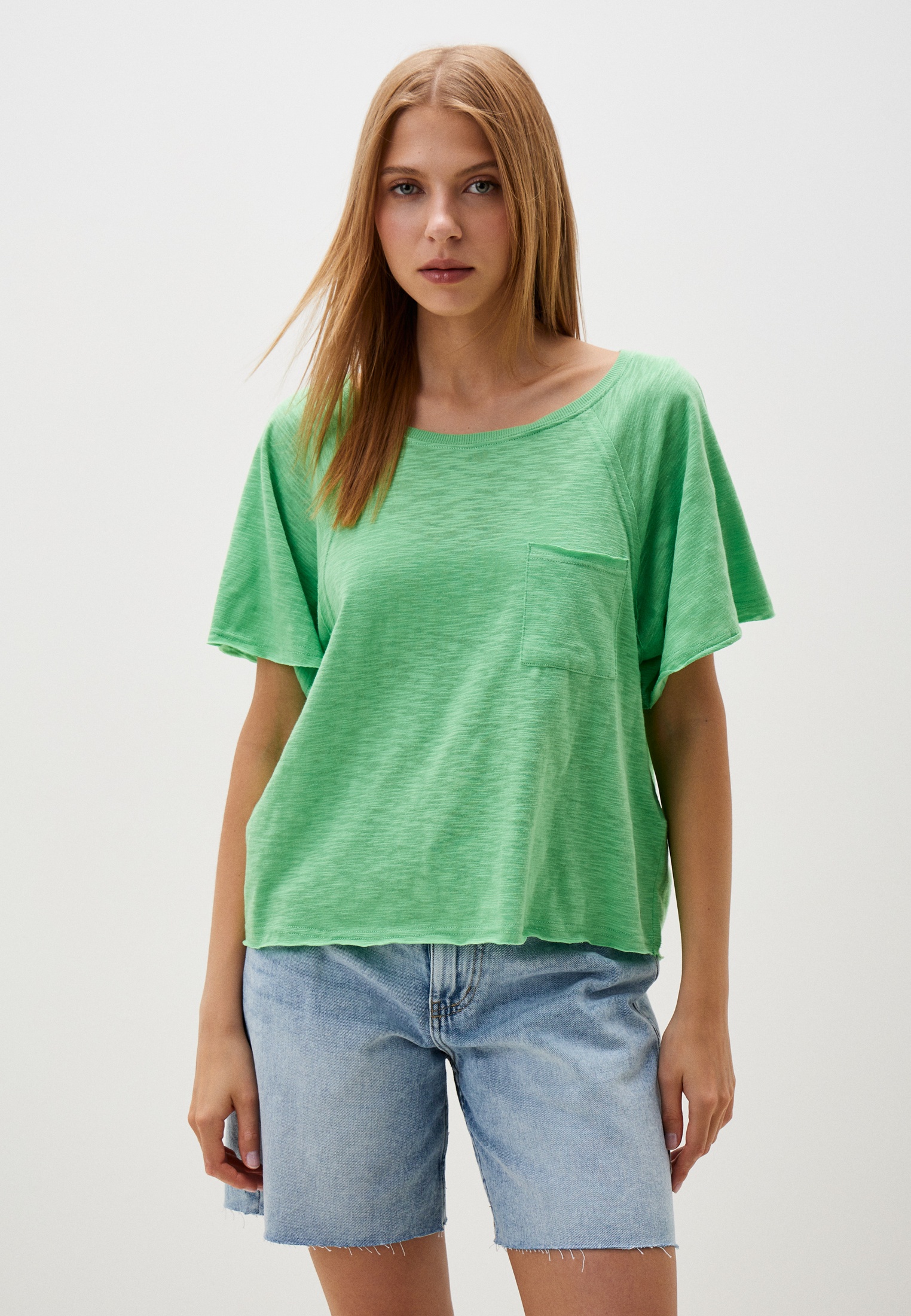 Футболка Roxy TIME FOR SUN, цвет: зеленый, RTLADO005901 — купить в ...