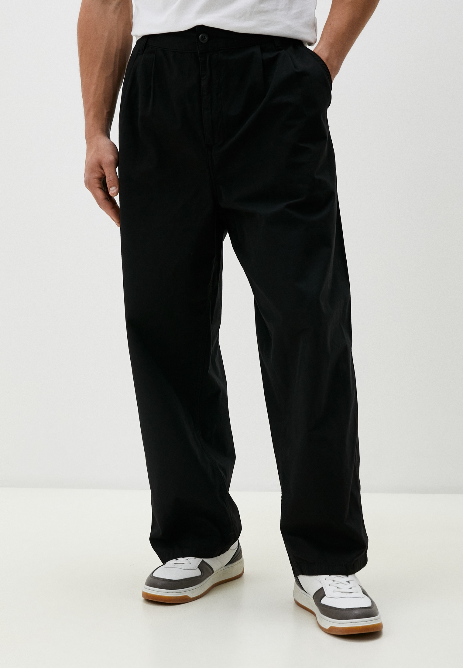 Брюки Carhartt WIP Colston, цвет: черный, RTLADO233001 — купить в ...